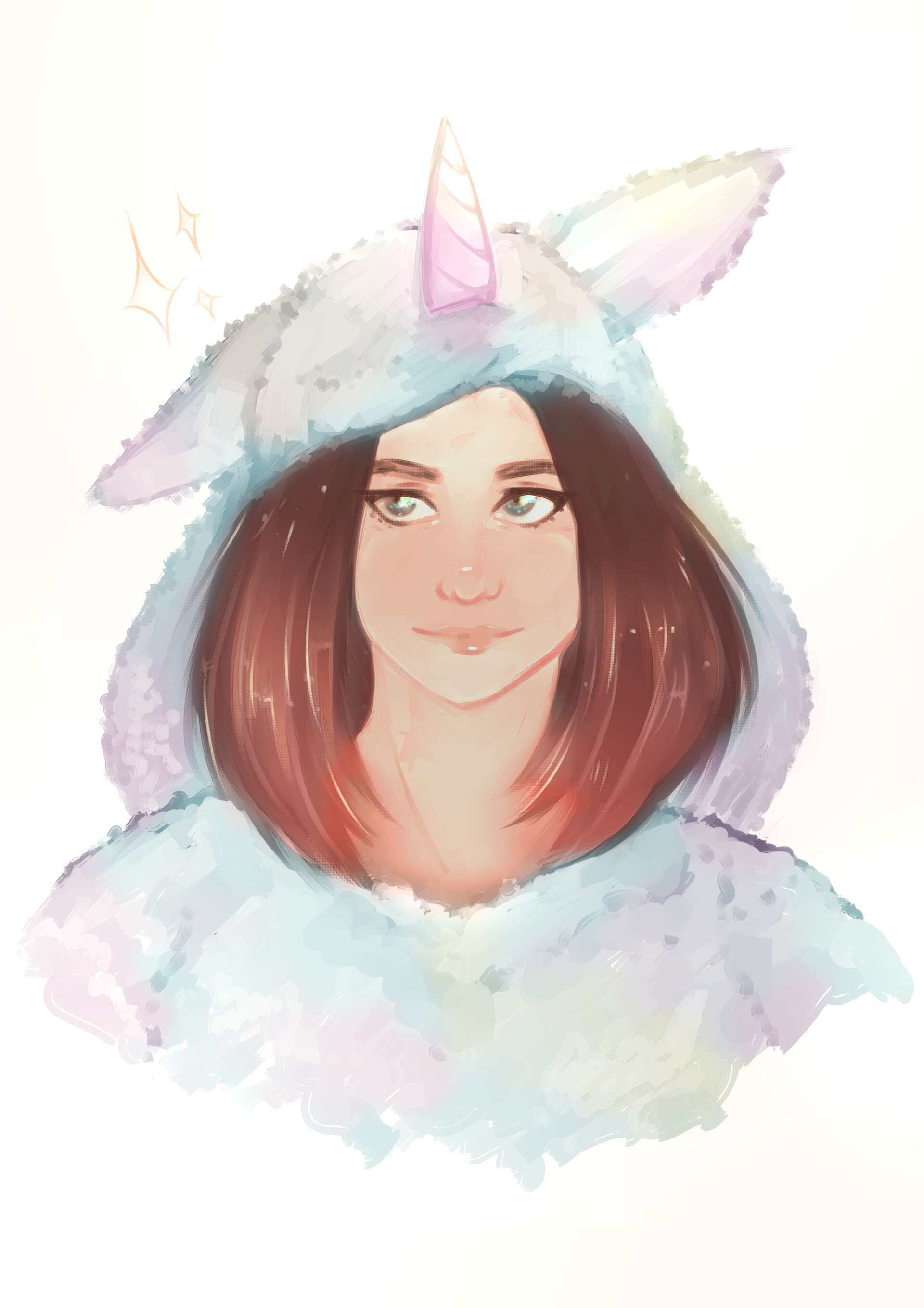 ArtStation - Digital portrait example 1