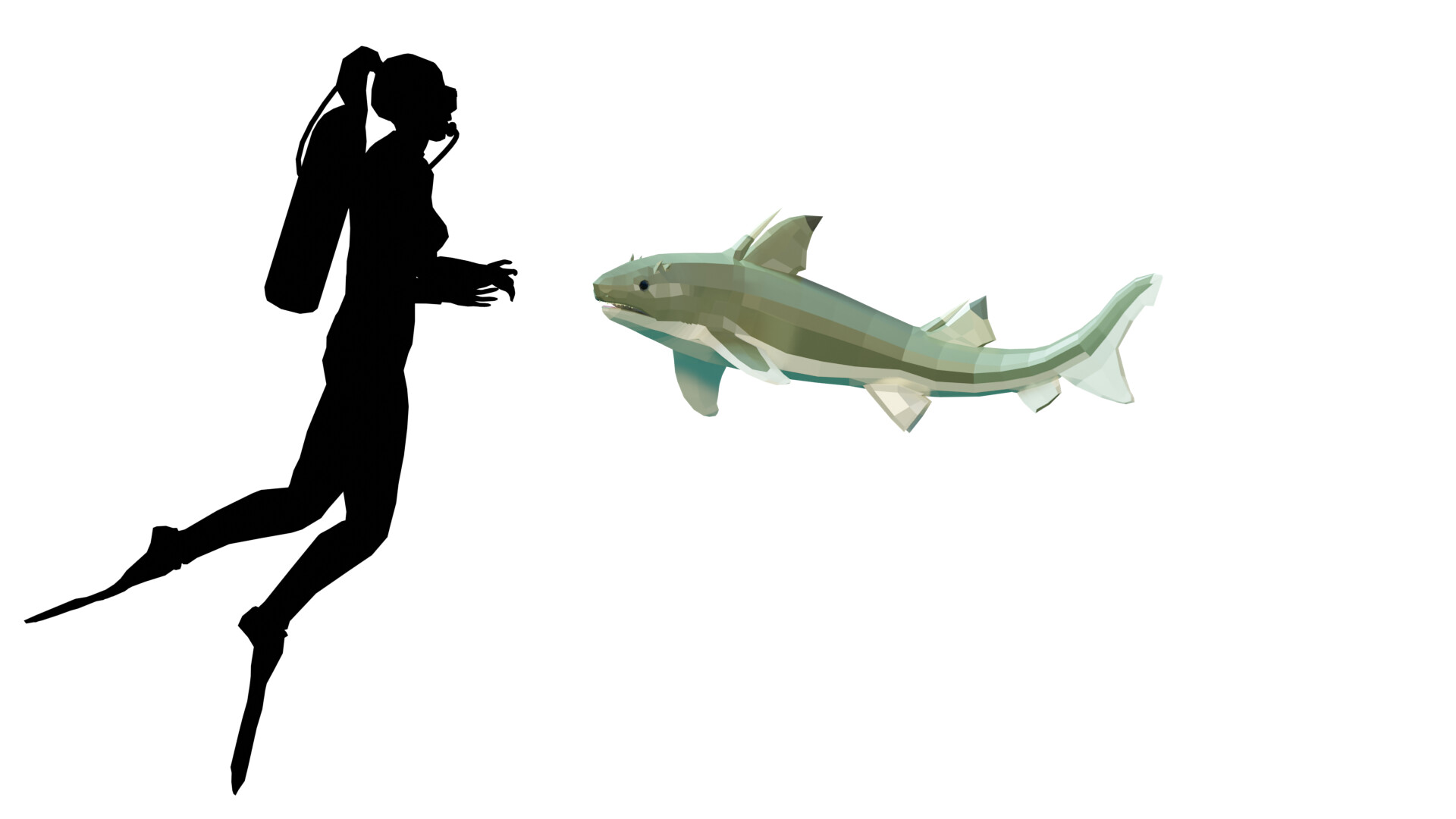 Adam Midzuk - Shark poster