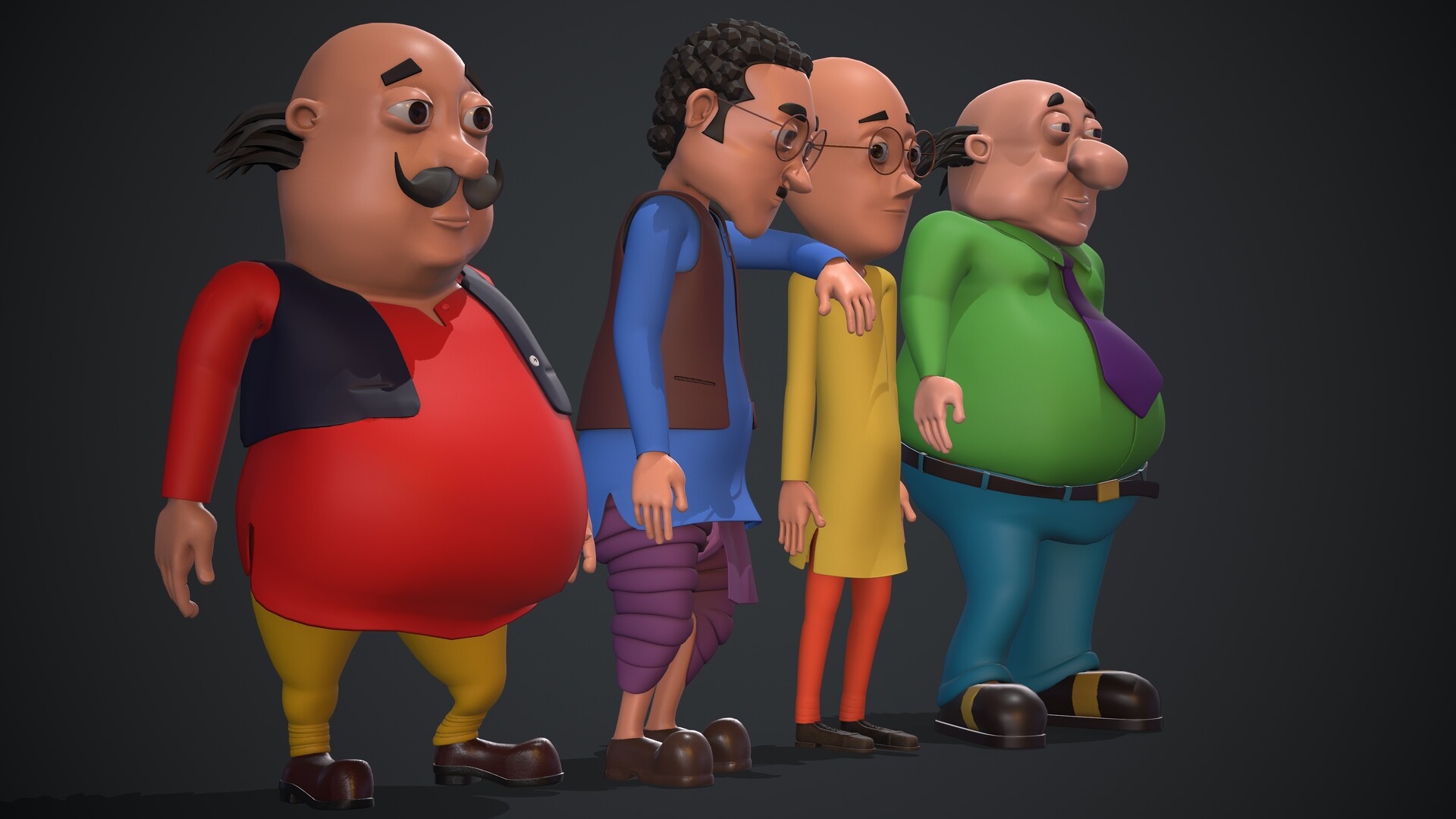 Motu Patlu Characters