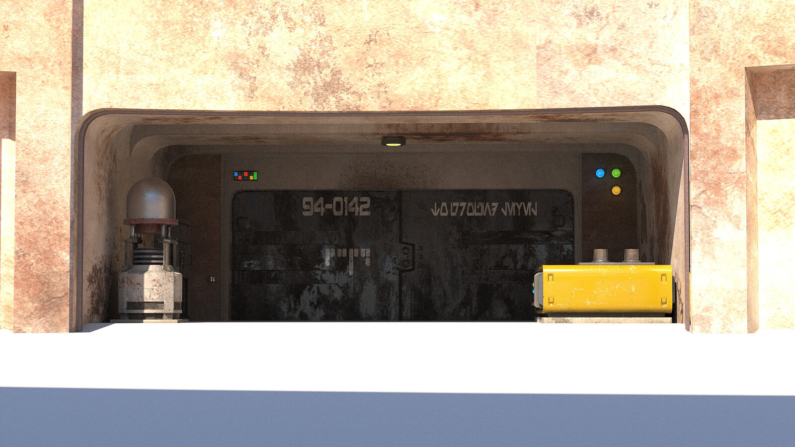 Project Infinity 3D - WIP - Docking Bay 94