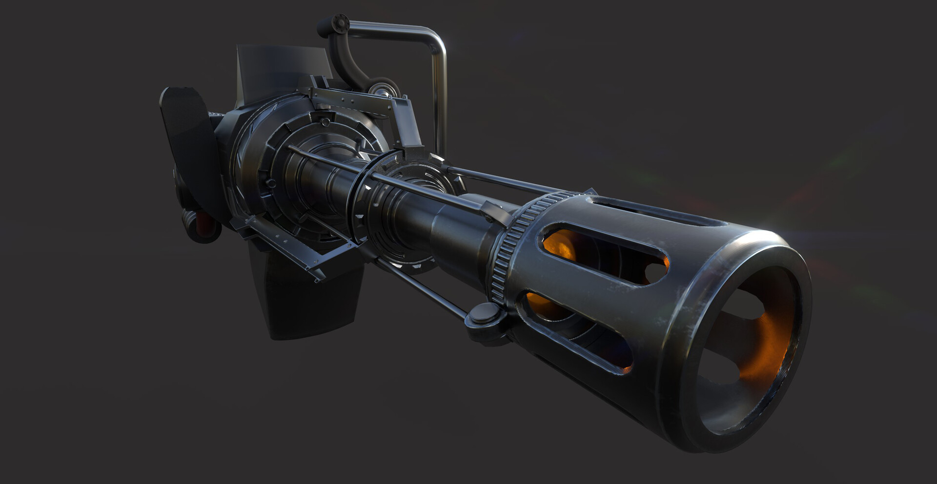 ArtStation - Sci-Fi Plasma Thrower