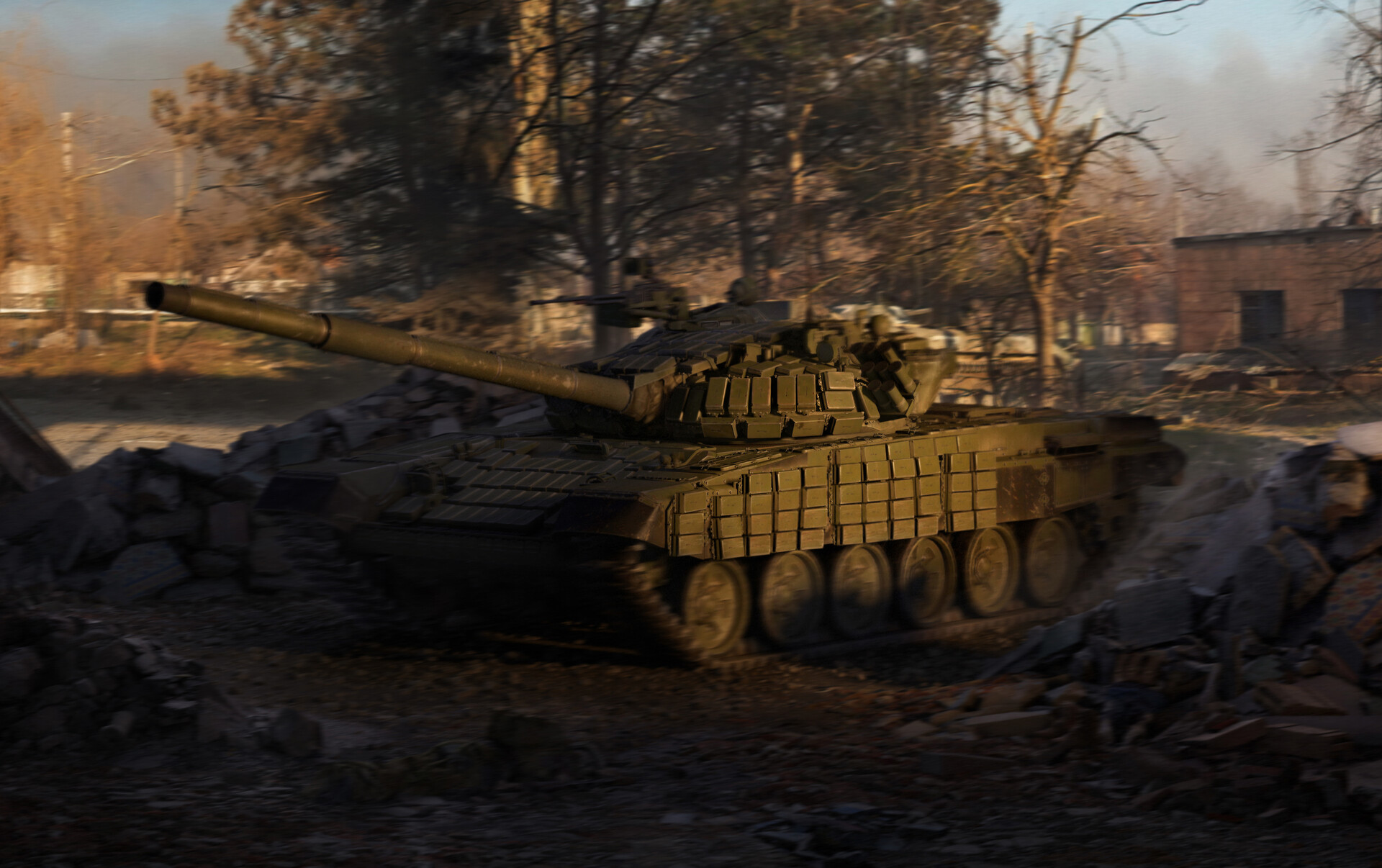 ArtStation - Sea City I Hell driver