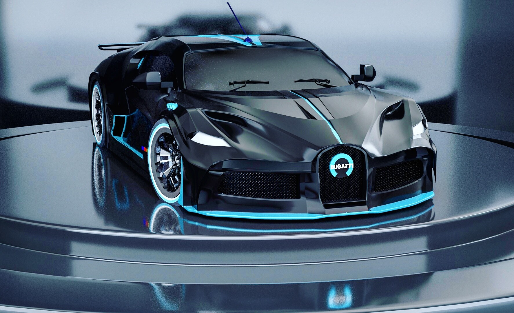 ArtStation - Buggati Divo model