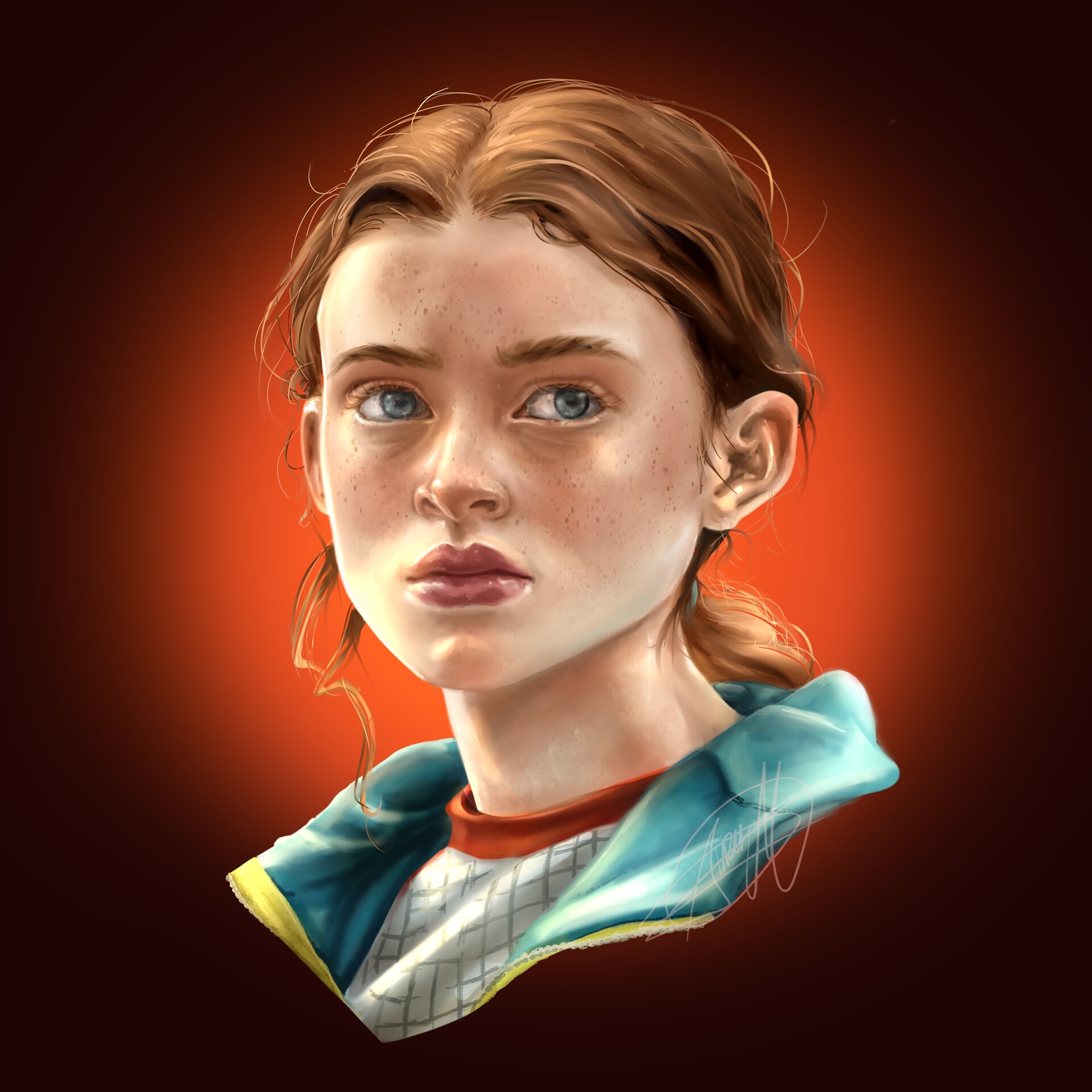 ArtStation - stranger things fanart