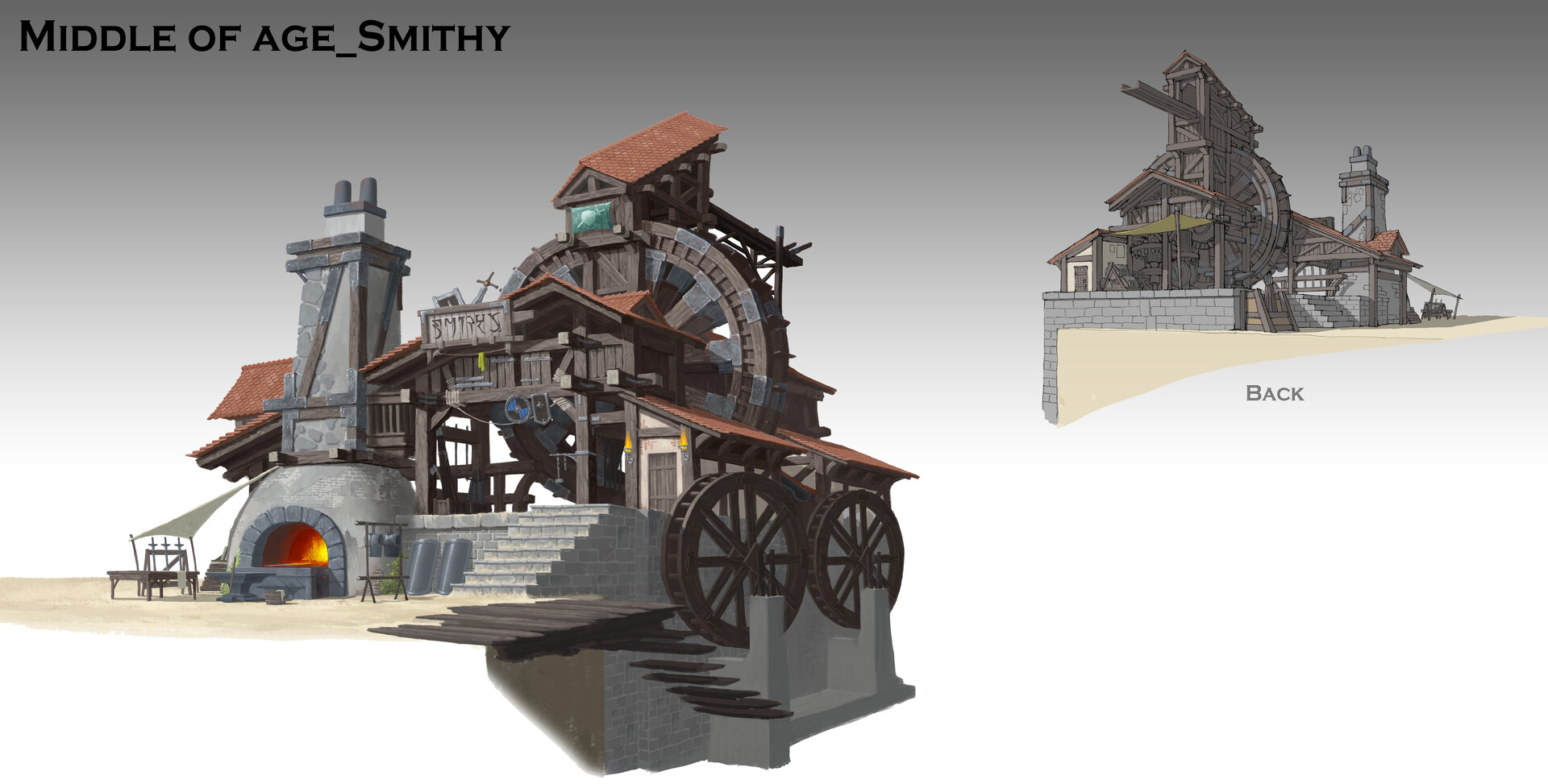 ArtStation - Medieval blacksmith