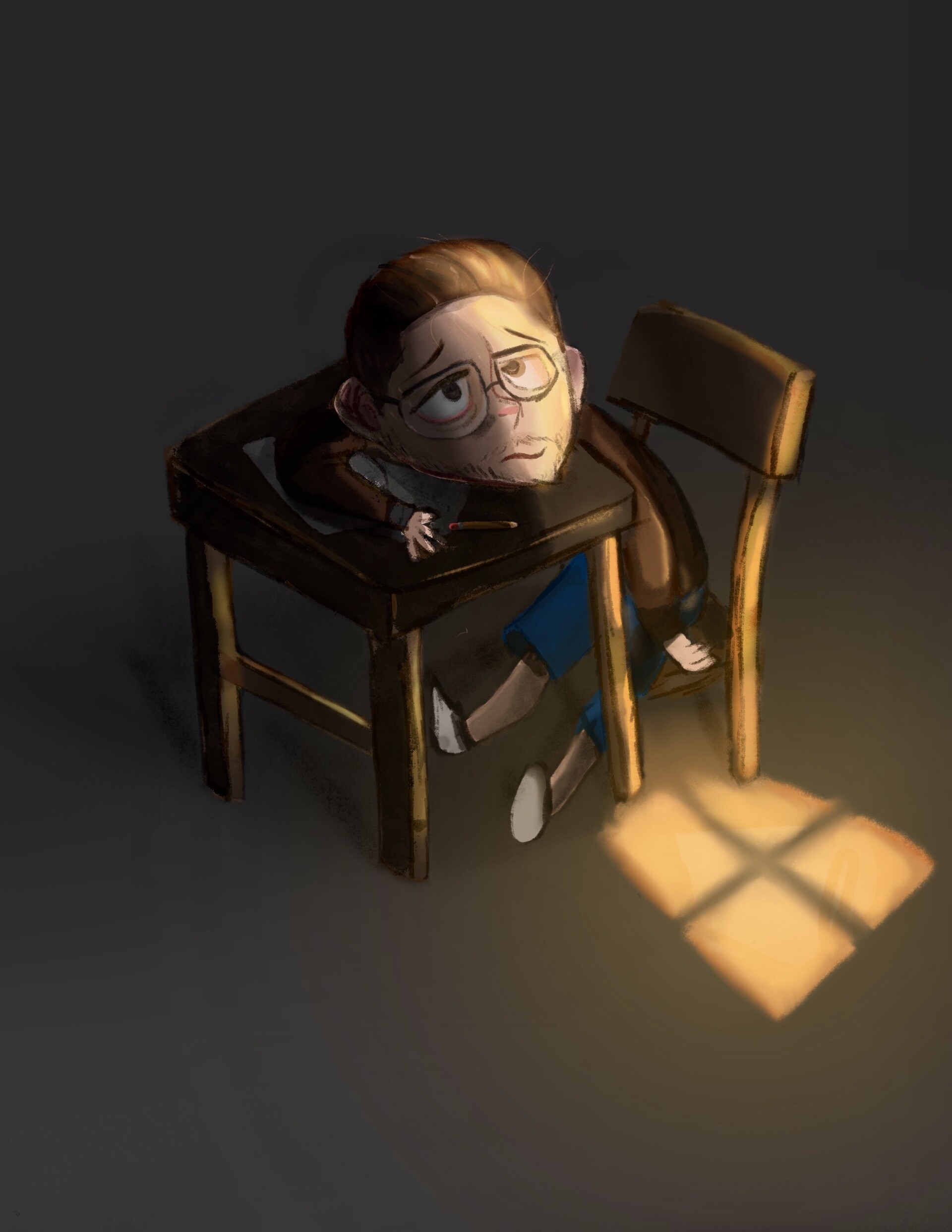 ArtStation - Exam night