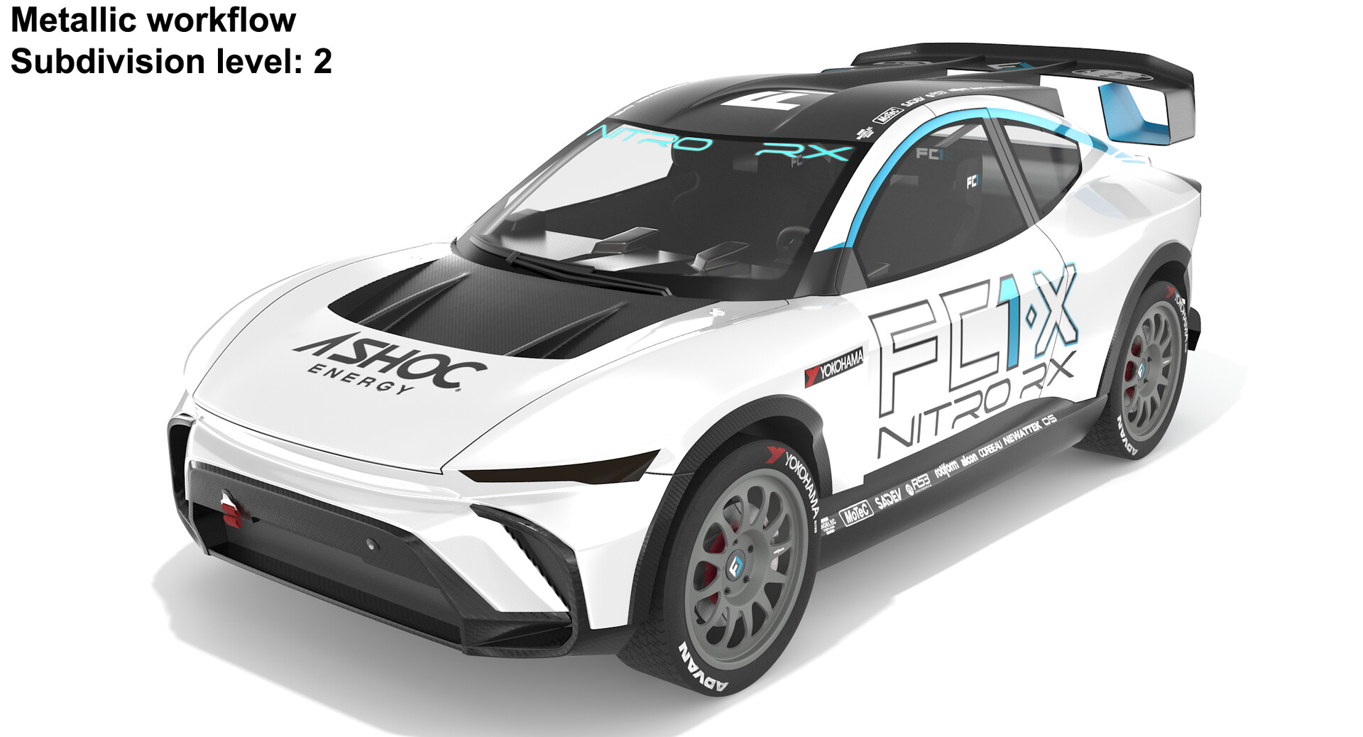 RaceArt by S_and_O - 3D model FC1-X Electric Rallycross SUV