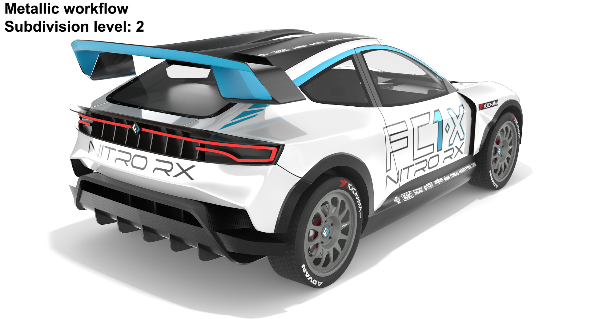 RaceArt by S_and_O - 3D model FC1-X Electric Rallycross SUV
