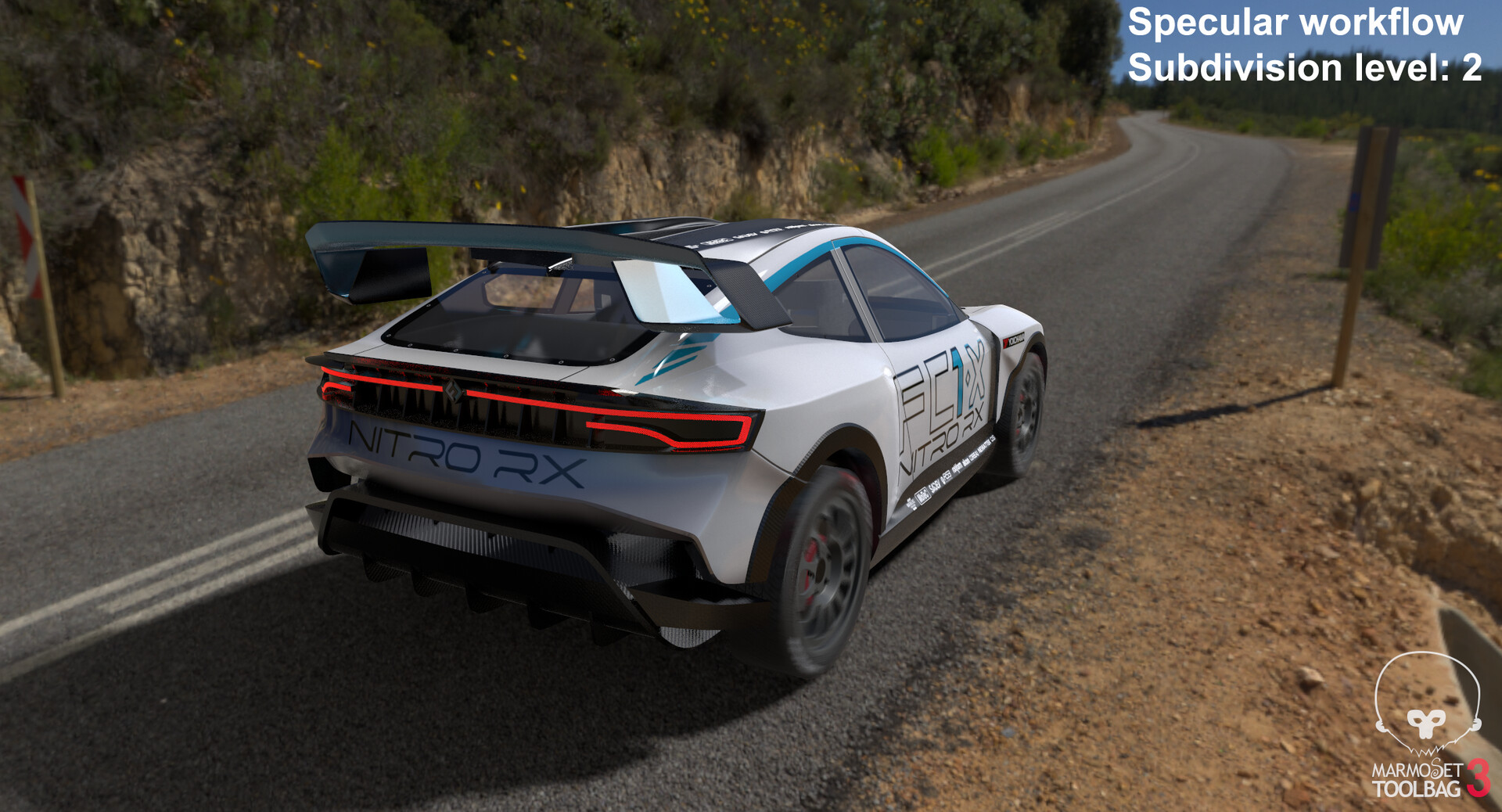 RaceArt by S_and_O - 3D model FC1-X Electric Rallycross SUV