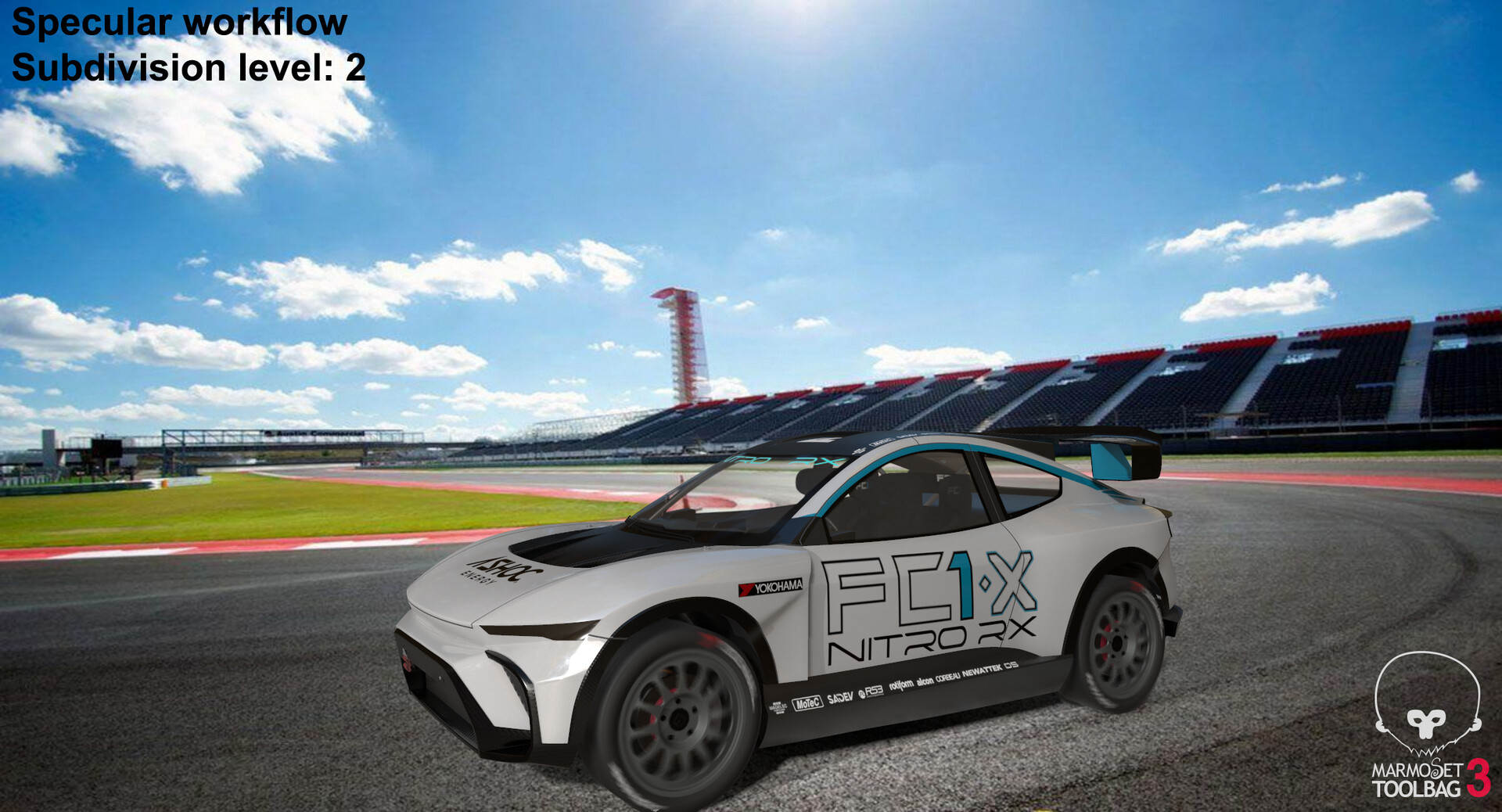 RaceArt by S_and_O - 3D model FC1-X Electric Rallycross SUV