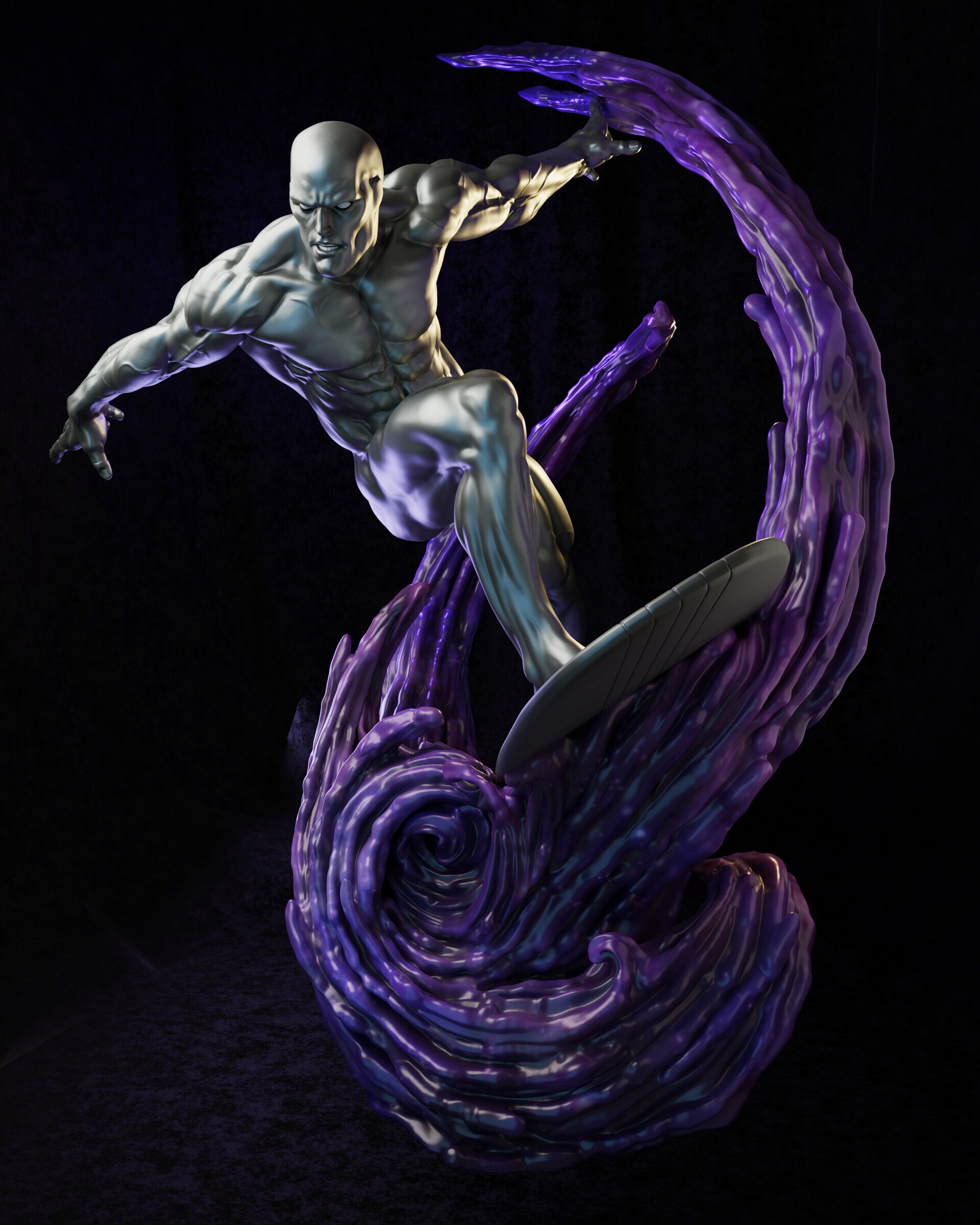ArtStation - Silver Surfer