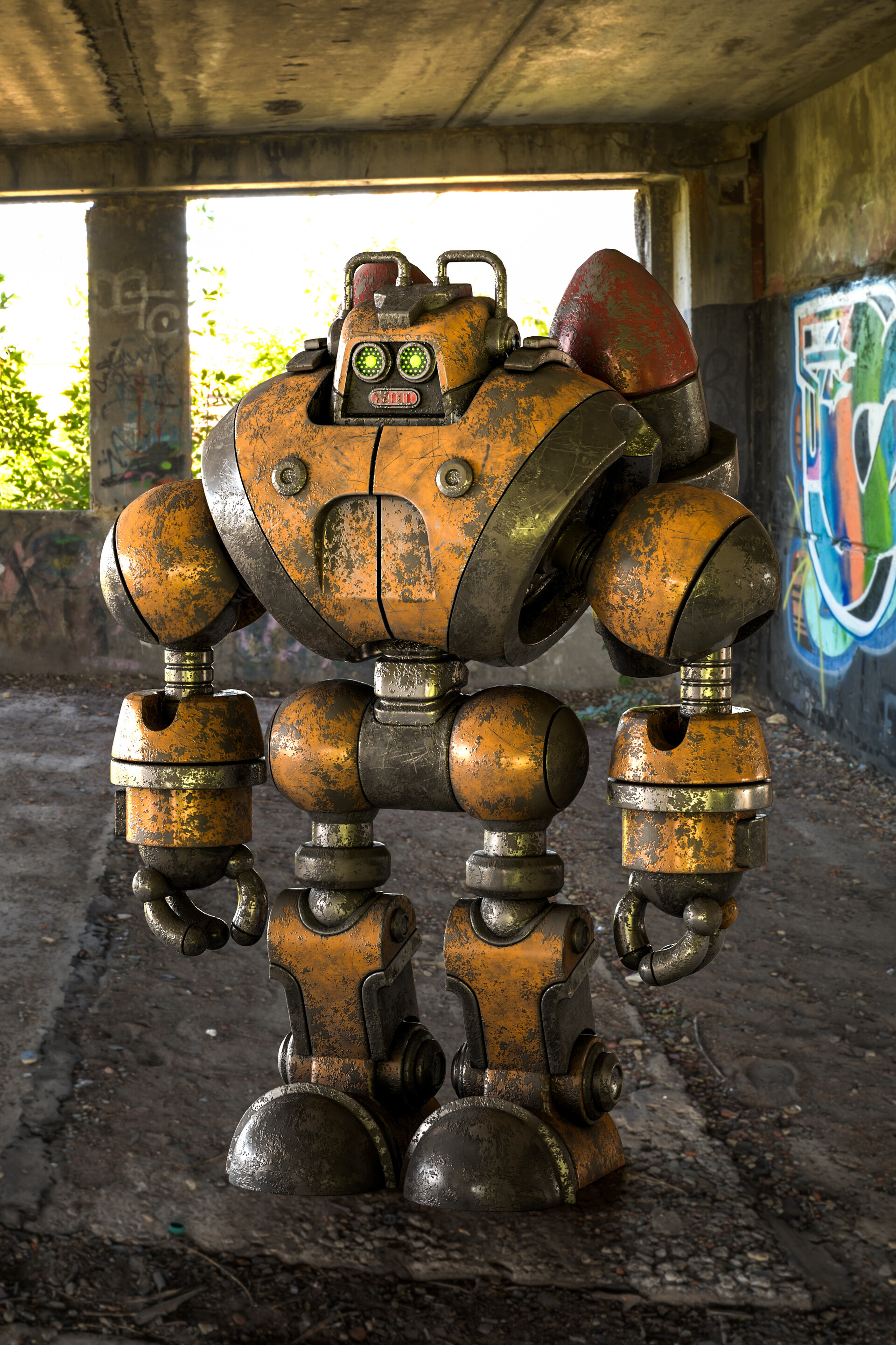 ArtStation - Old Robot