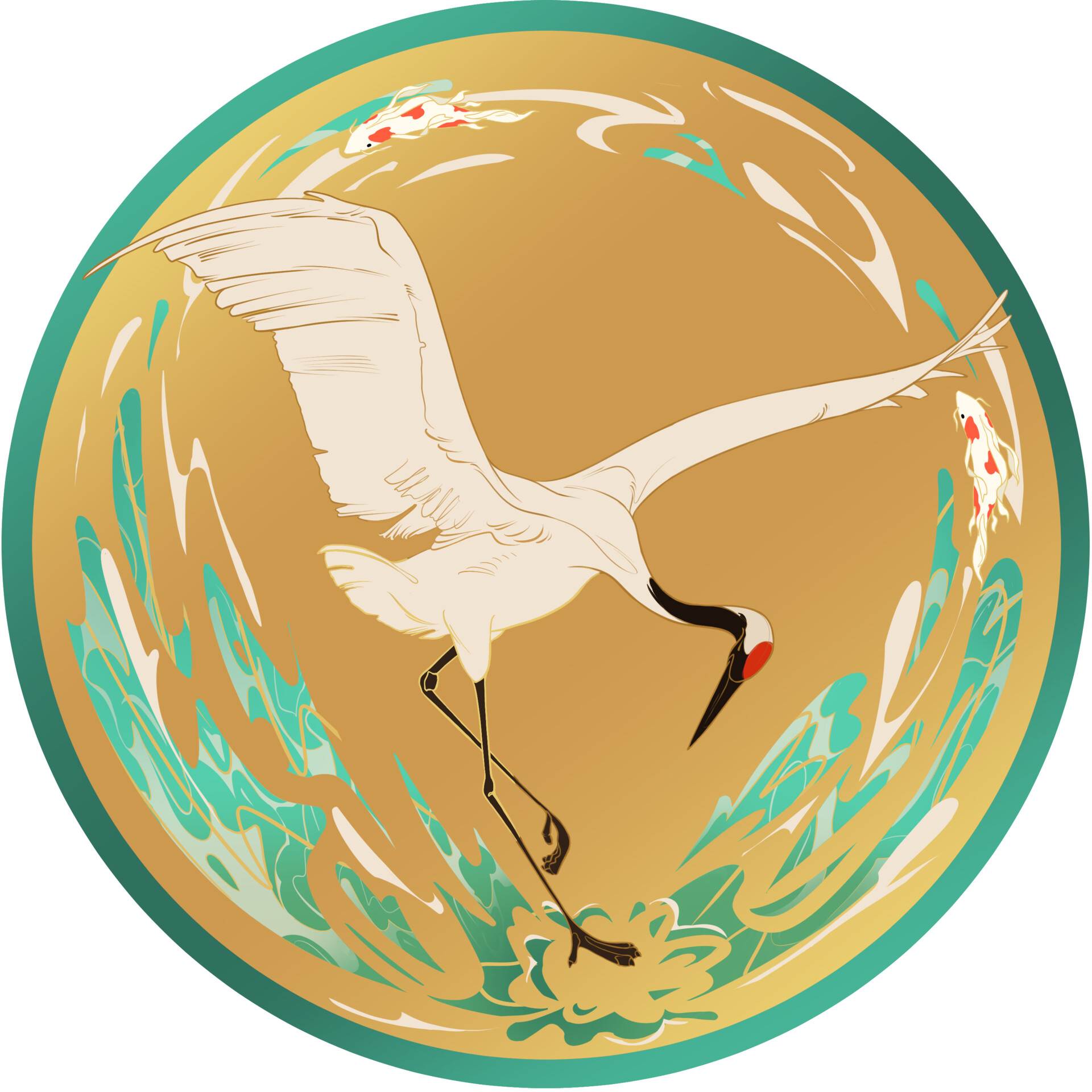 ArtStation - golden bird