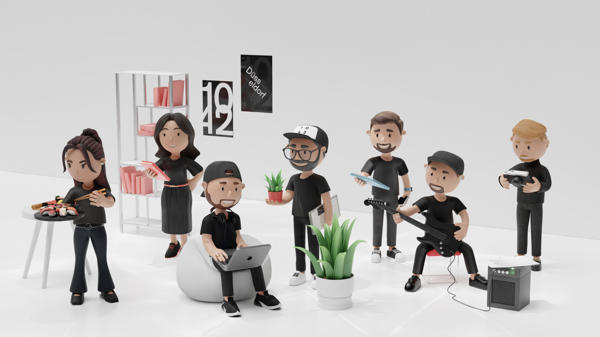 ArtStation - Team and hobbies