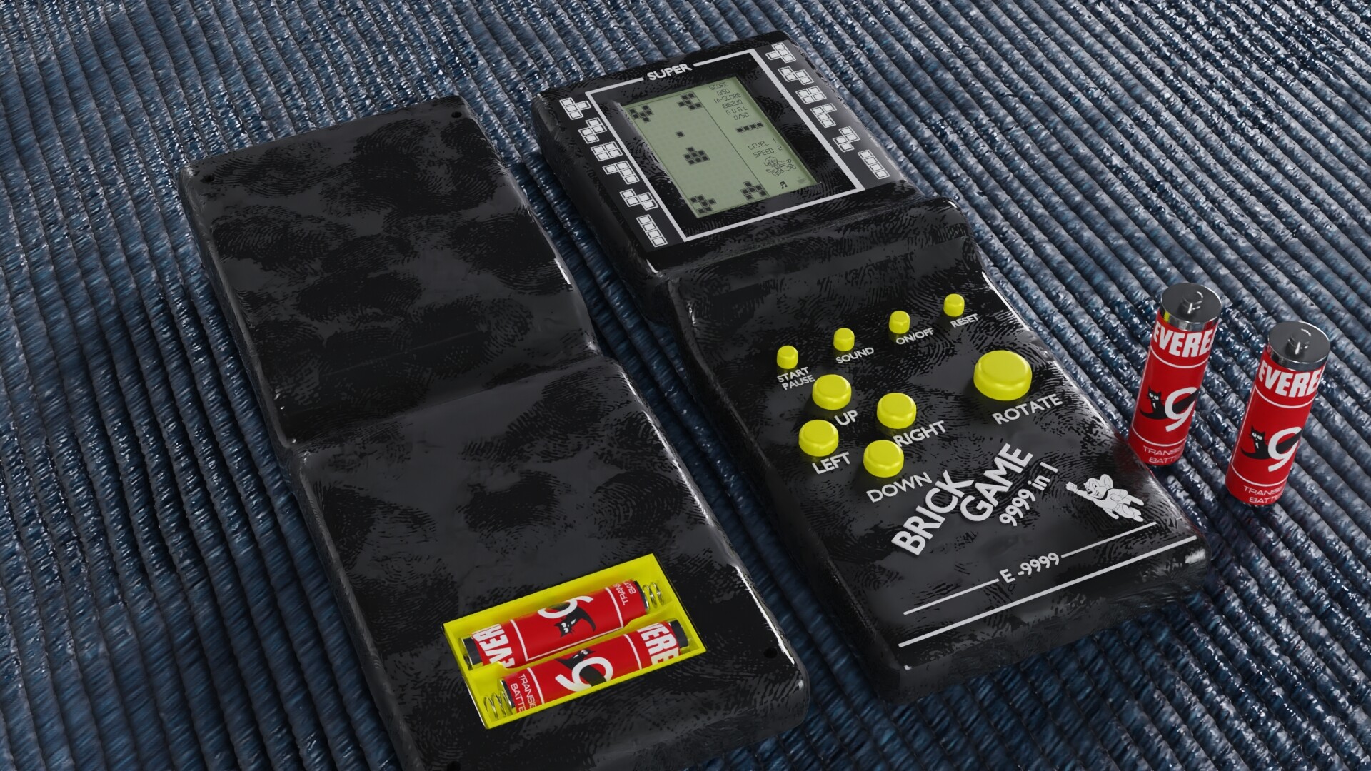 ArtStation - BRICK GAME 90S world