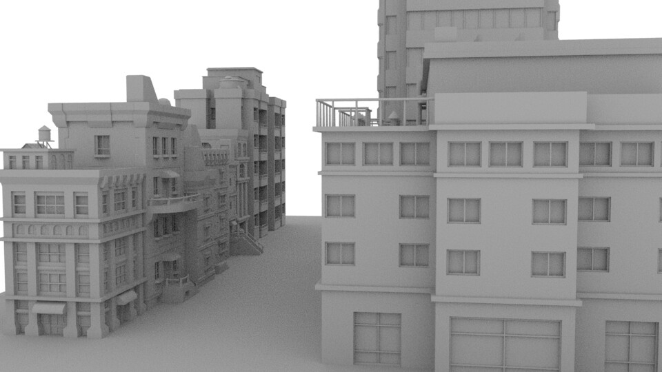 ArtStation - City modeling