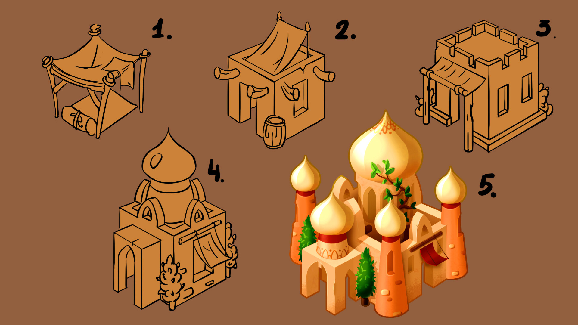 Aladdin Castle Clip Art