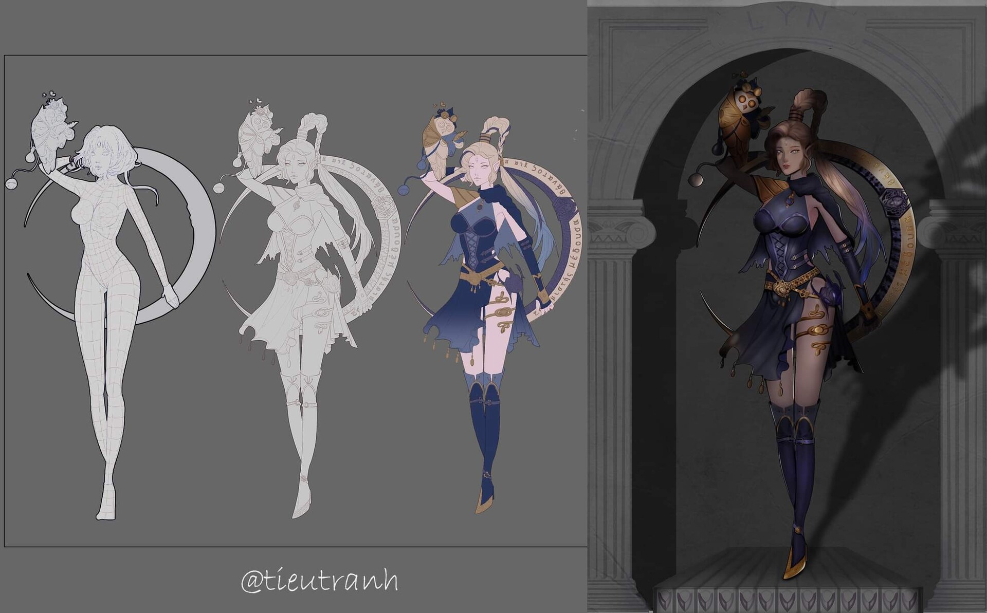 ArtStation - character design.