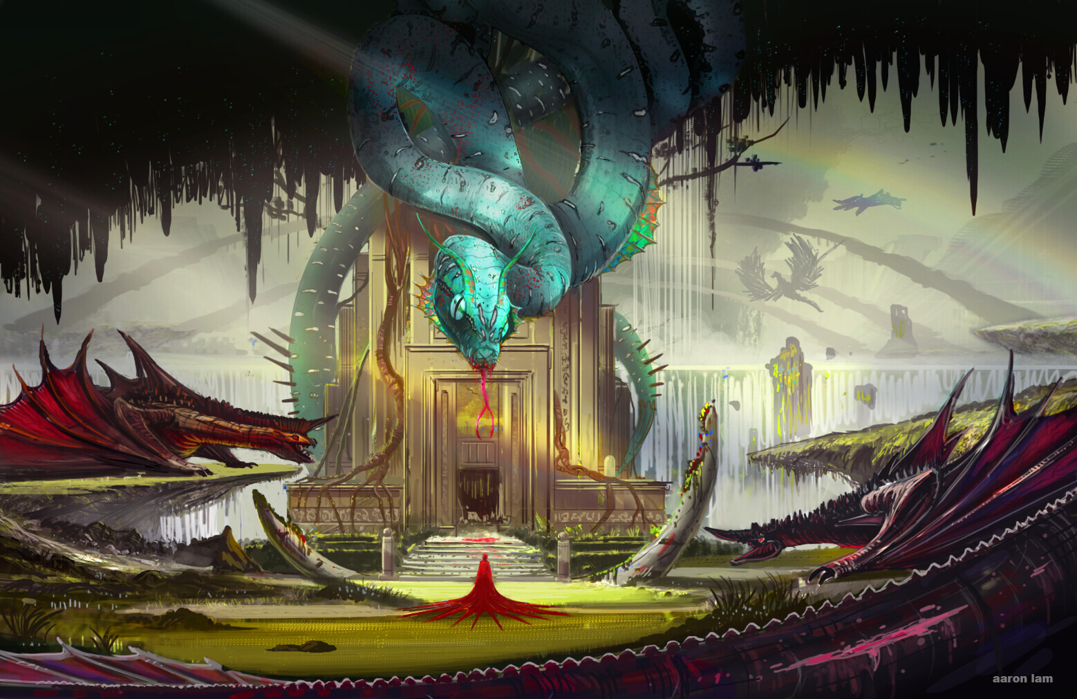 ArtStation - Little RED riding hood