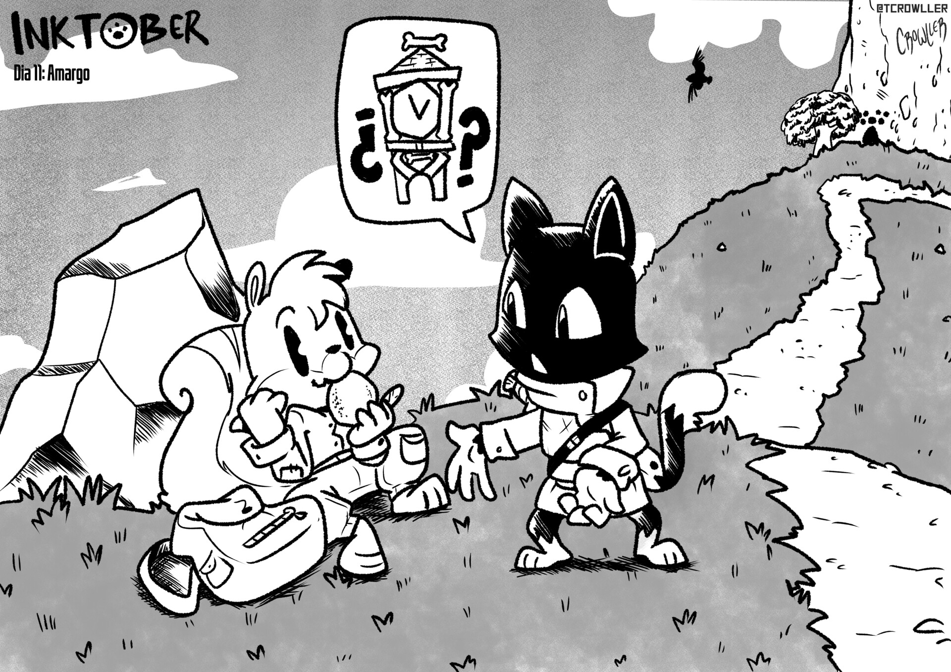 Crowller - INKTOBER 2021 PT 2