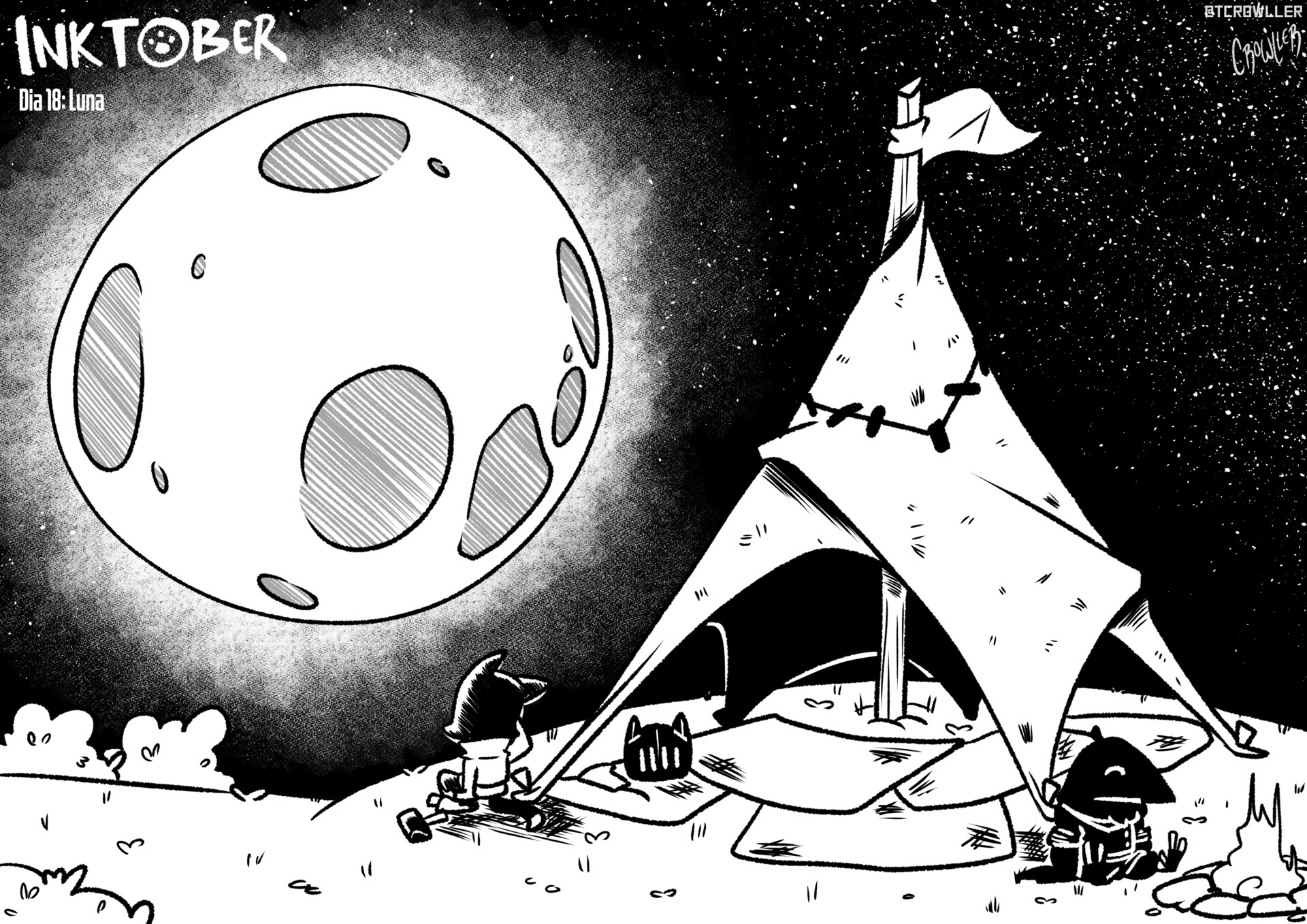 Crowller - INKTOBER 2021 PT 2