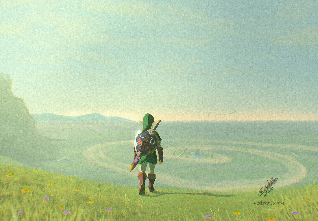 ArtStation - ZELDA BOTW