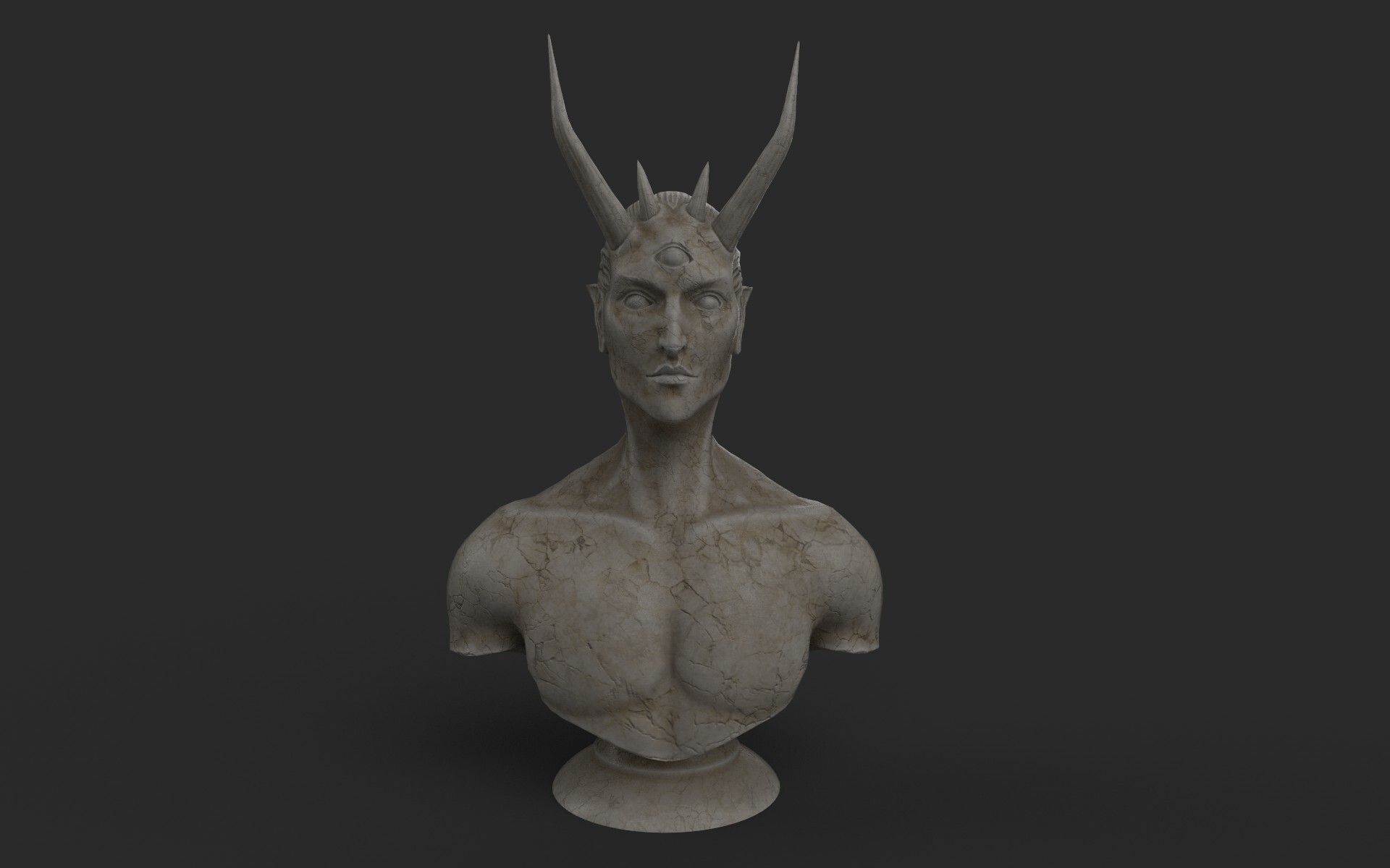 ArtStation - Devil Bust