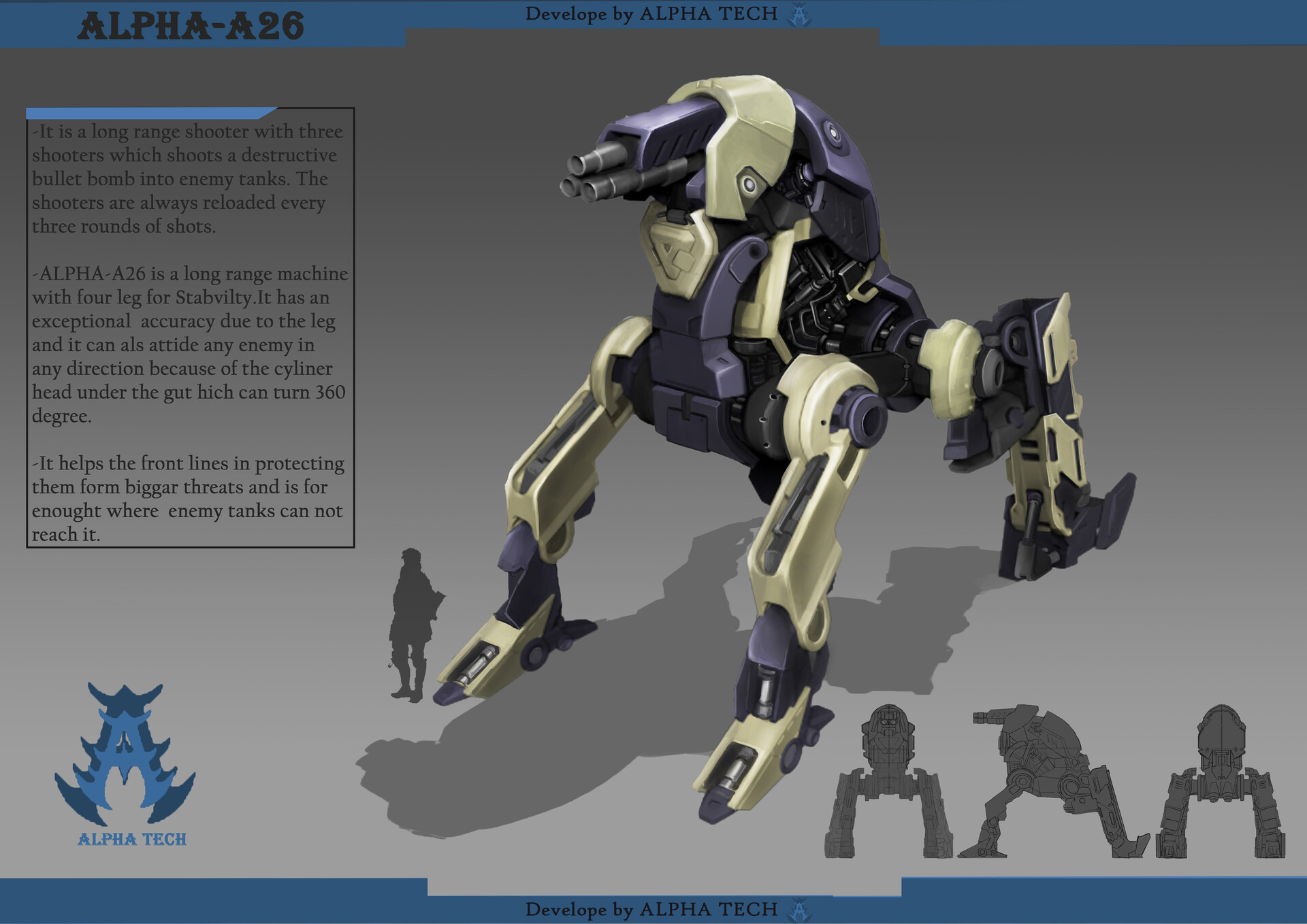 ArtStation - Mecha Concept Art