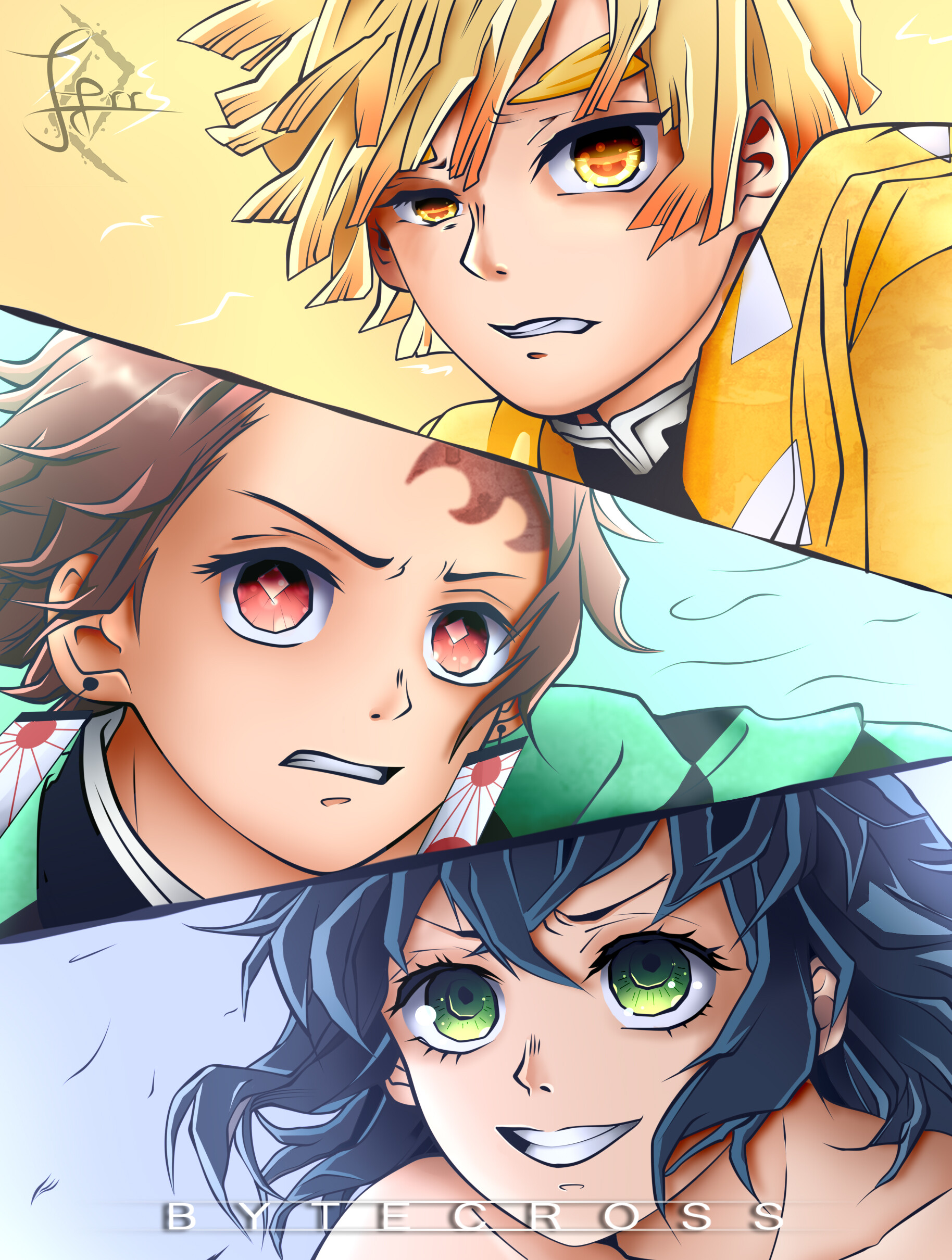 ArtStation - Kimetsu no Yaiba - Fan Art