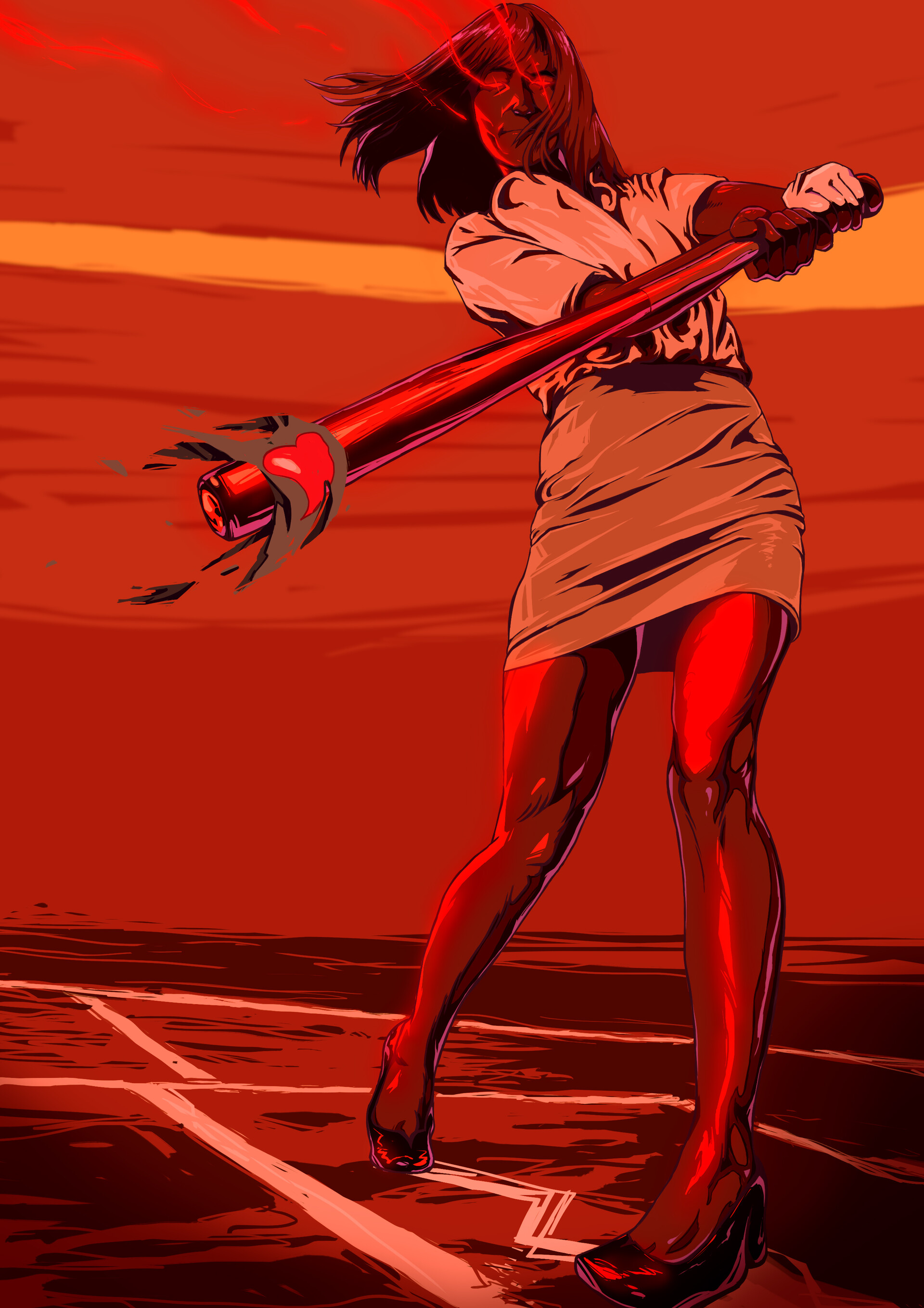 ArtStation - PHOИK.1 / LOVE BUTTON SMASHED