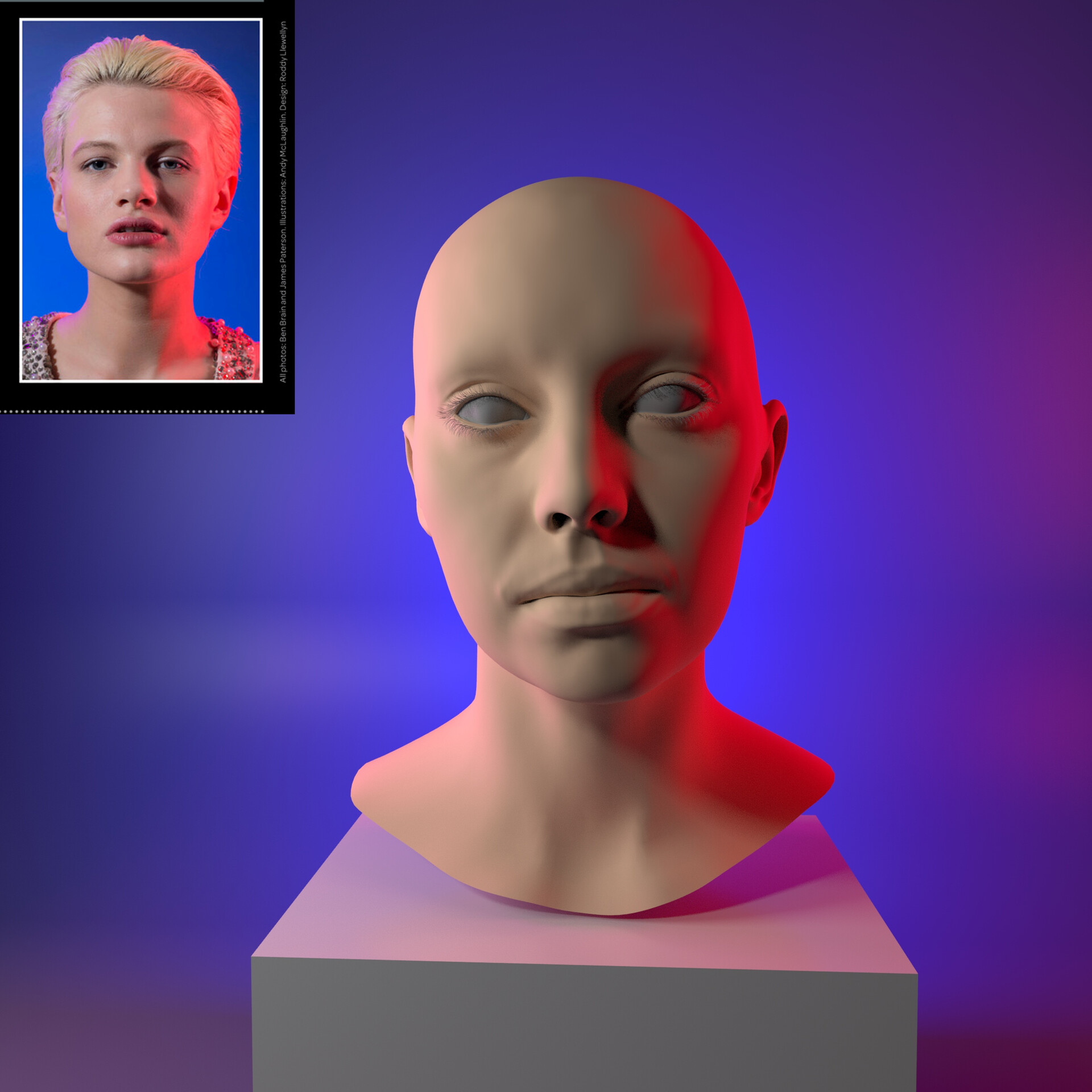 ArtStation - Head Lighting