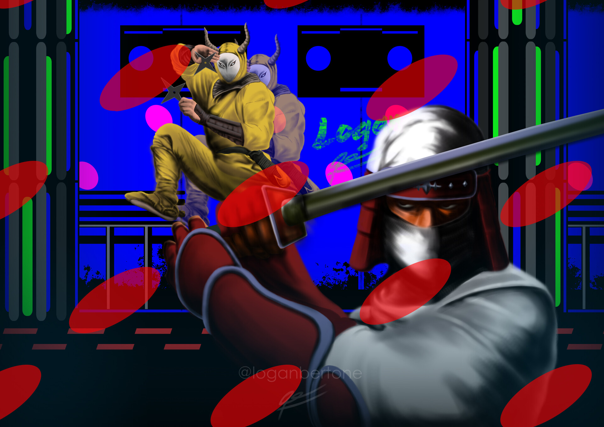 ArtStation - Shadow Dancer boss fight