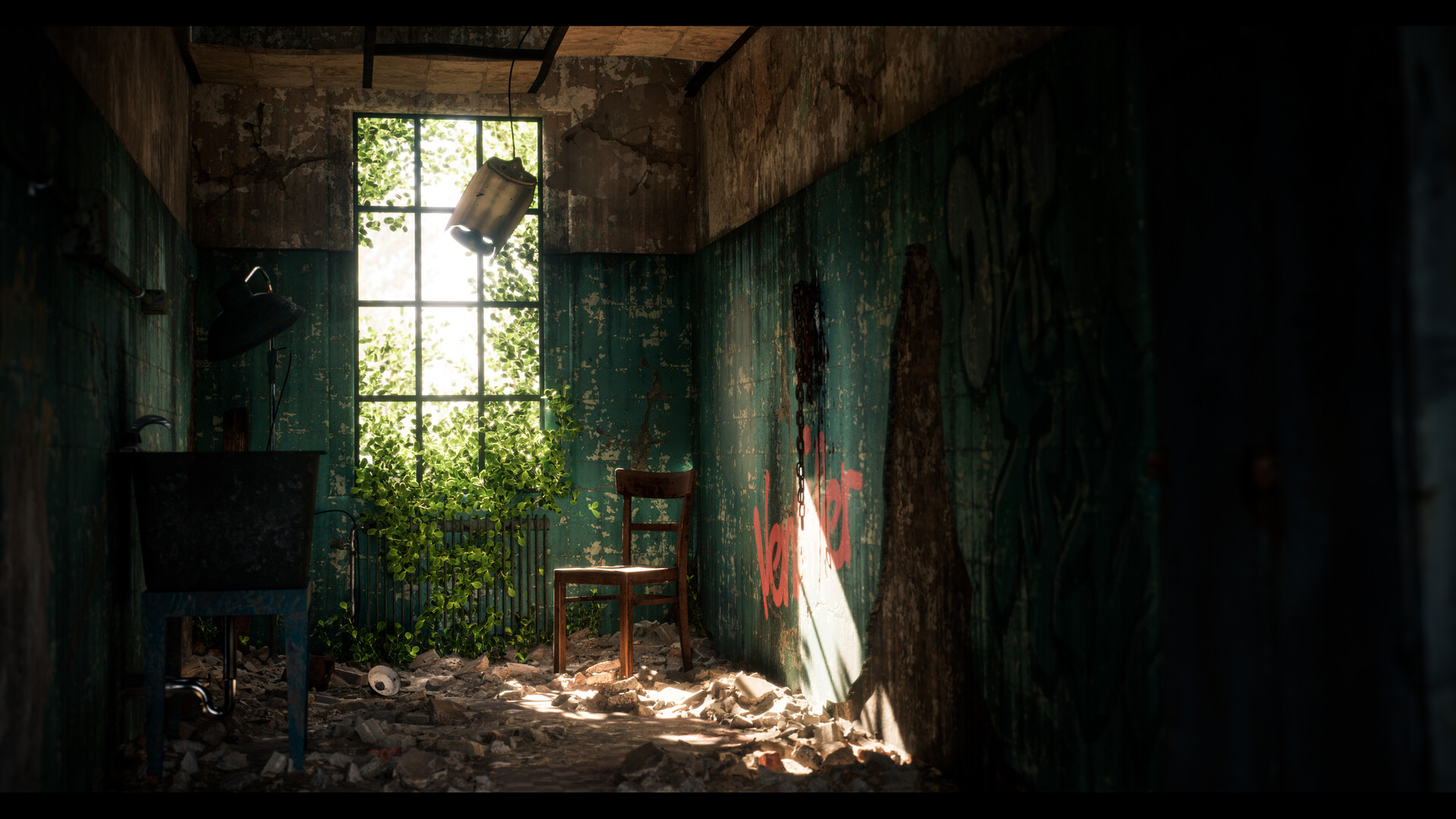 ArtStation - Abandoned Asylum