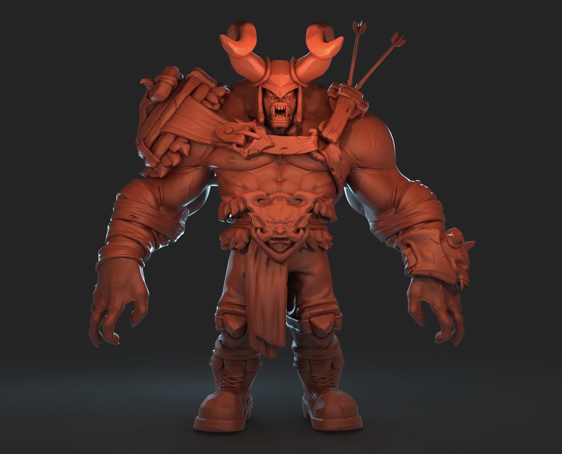 ArtStation - 3d monster Sapro