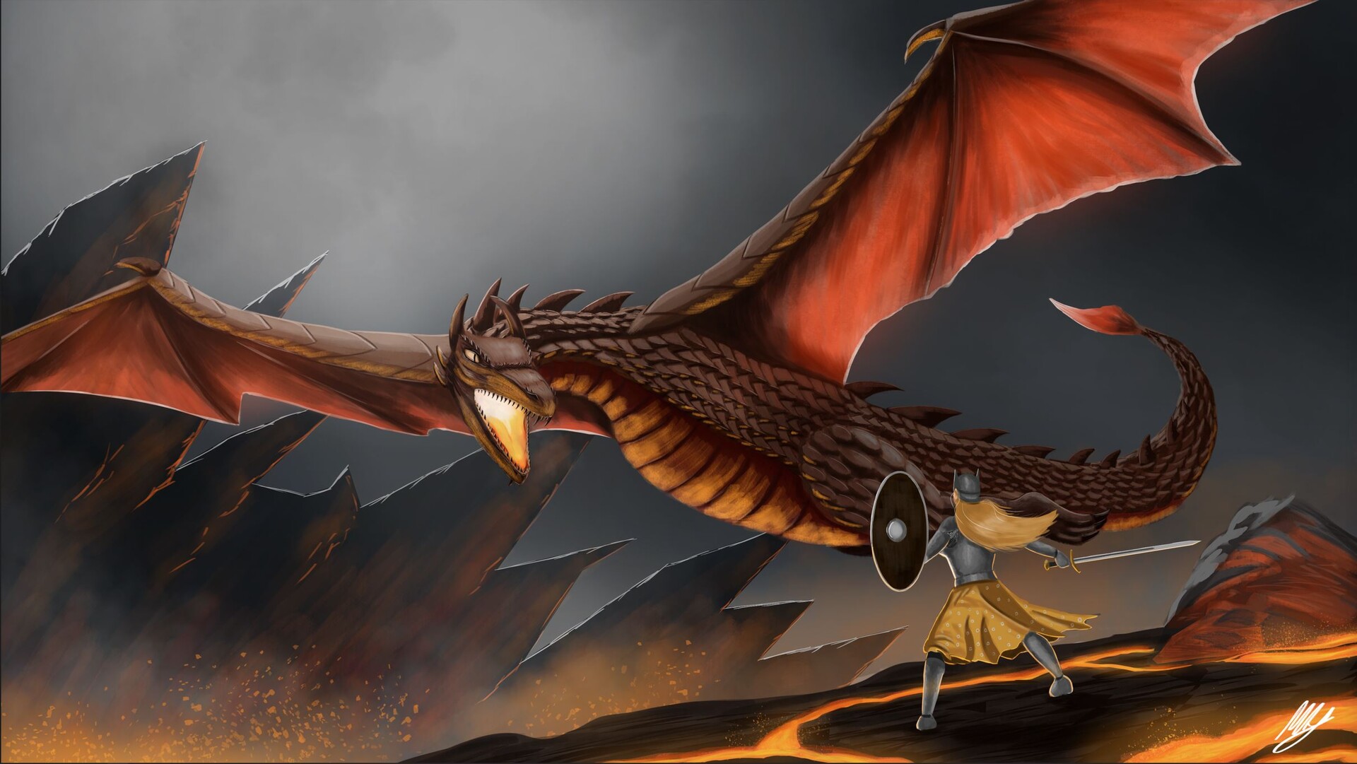 ArtStation - Heroic Stand