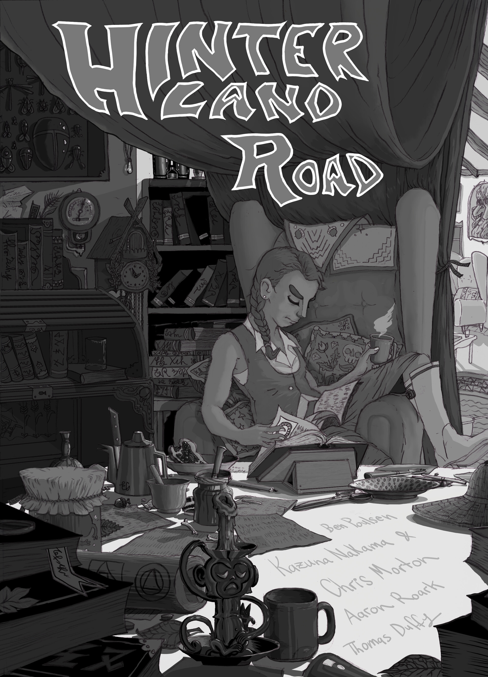 ArtStation - Hinterland Road Pages 1-12