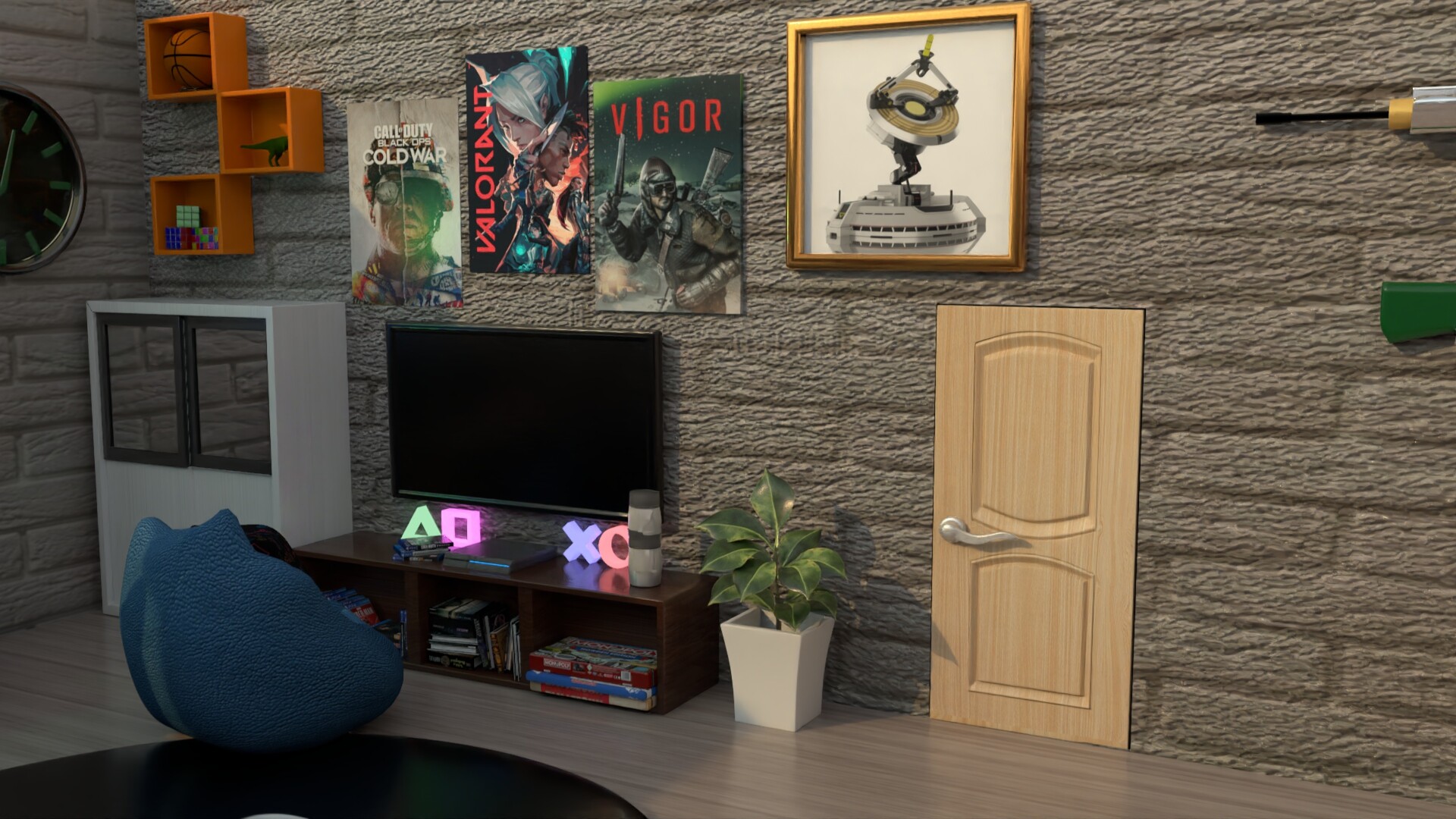 Krisha Jhal Enriquez - Gaming Boy Room