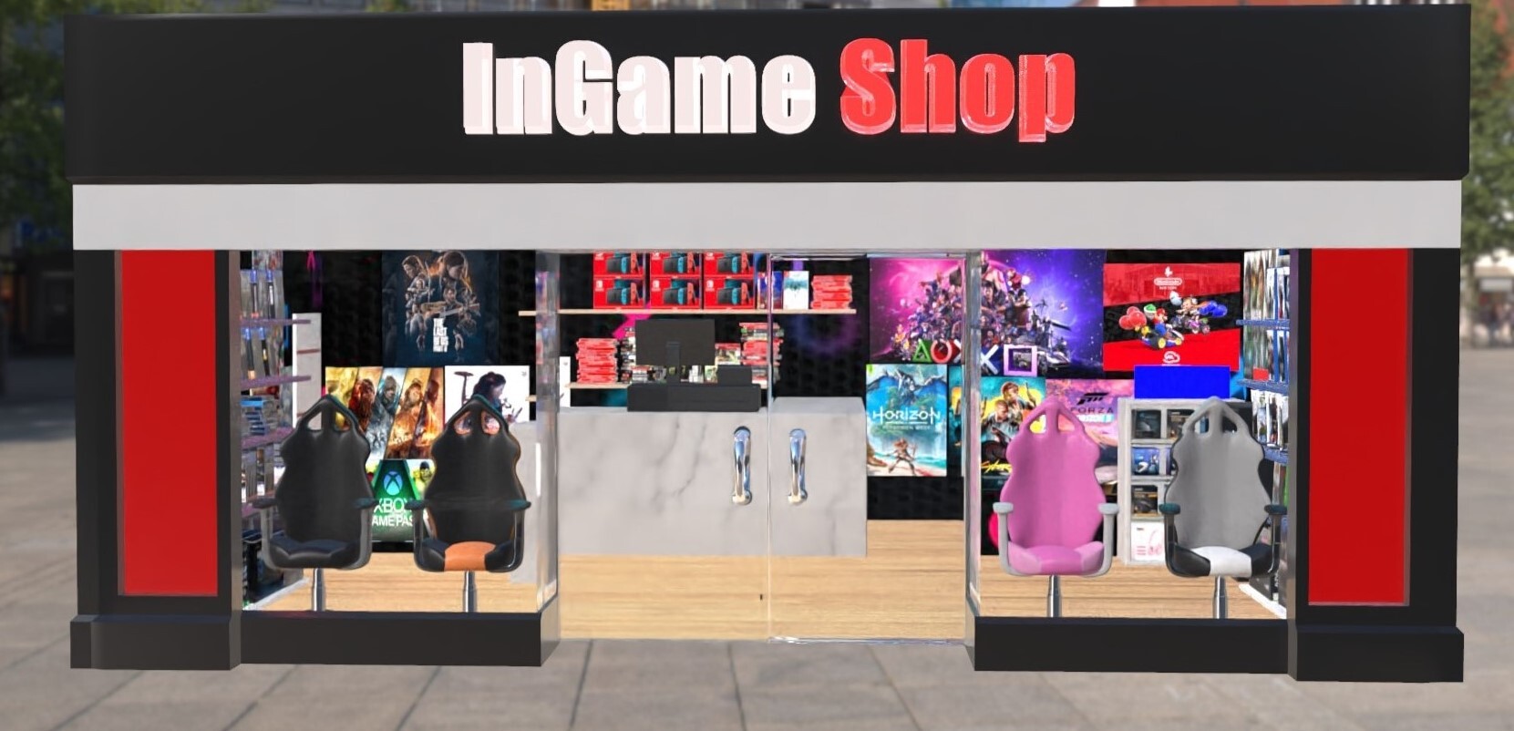 ArtStation - Game Shop