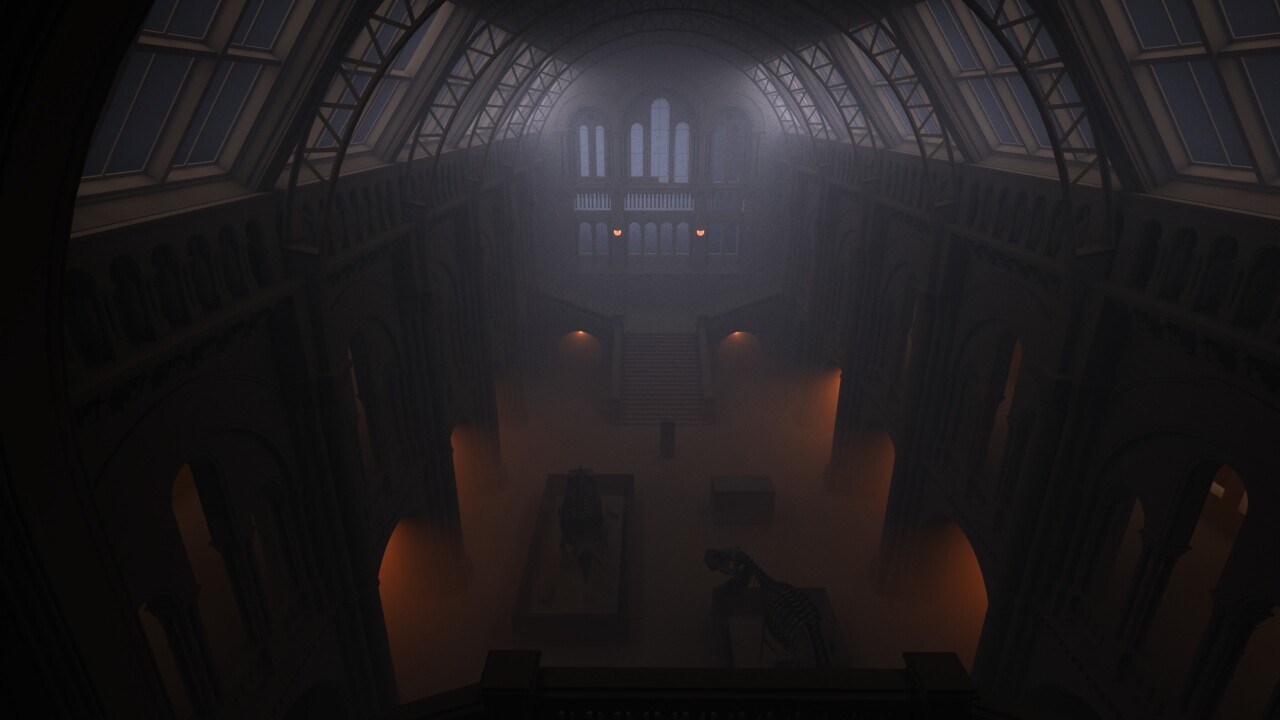 ArtStation - Spooky Hall