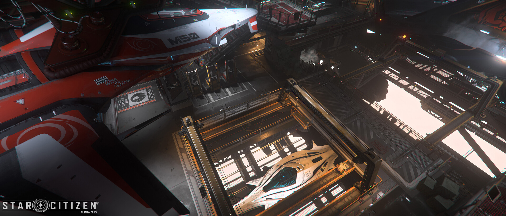 Kaj de Jong - Star Citizen: Cousin Crow's - Ship modshop & workplace