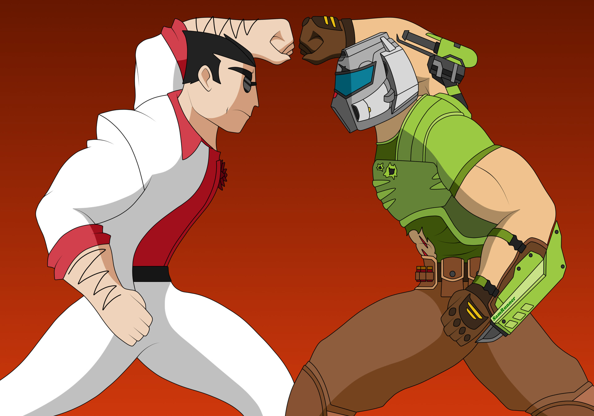 ArtStation - Doom vs Helltaker + Demon Edition Poll