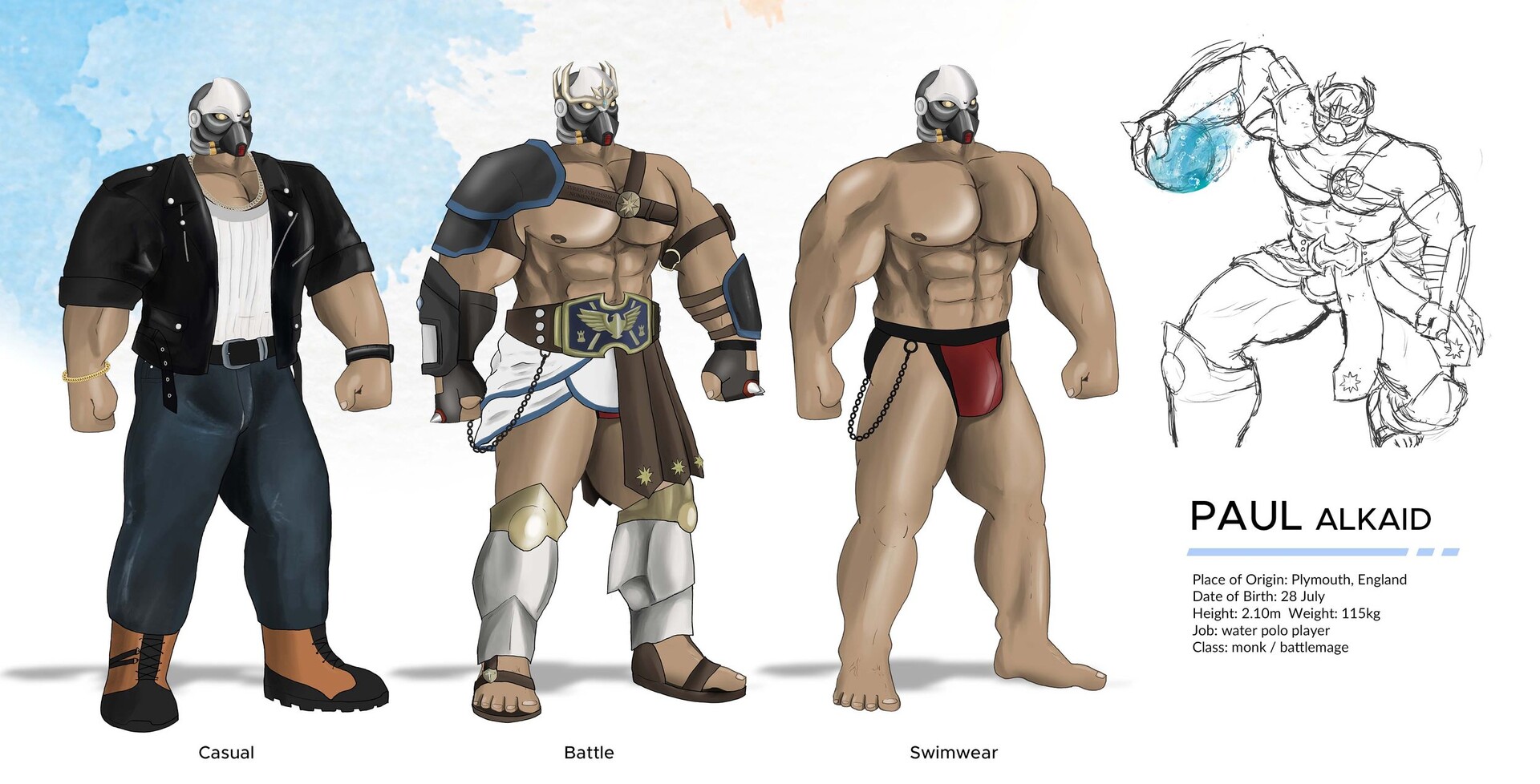 ArtStation - Paul Alkaid - character design