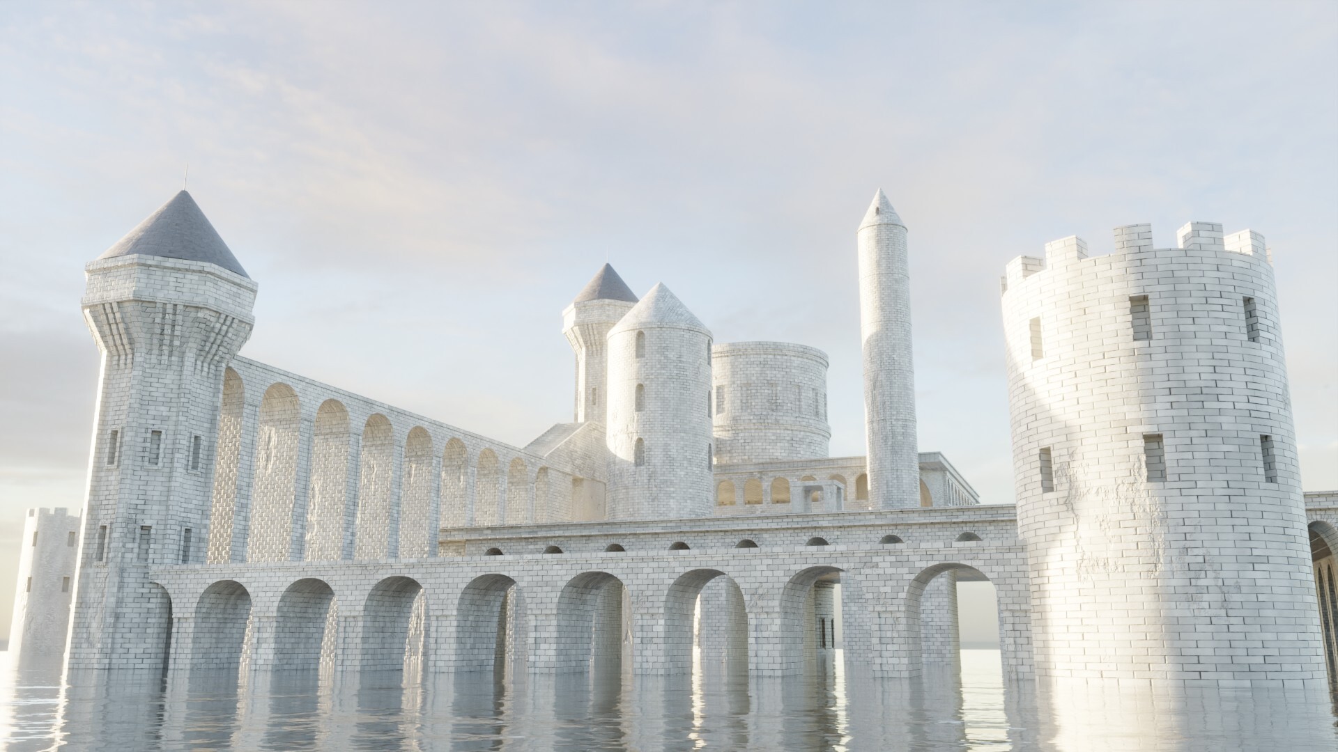 Daniel Grove - Fantasy castle - modular kit