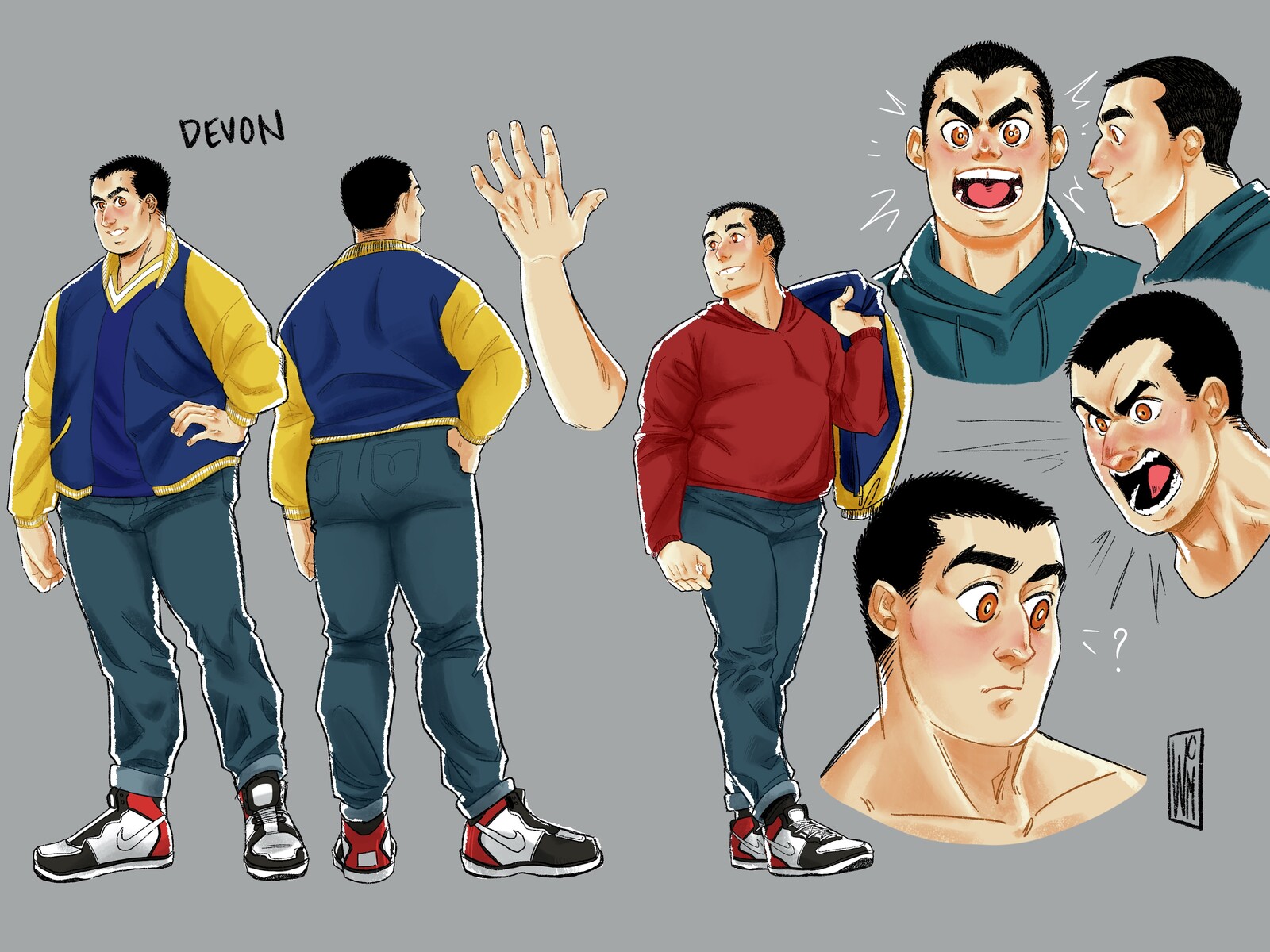 Wendy Hawley - Devon Character design