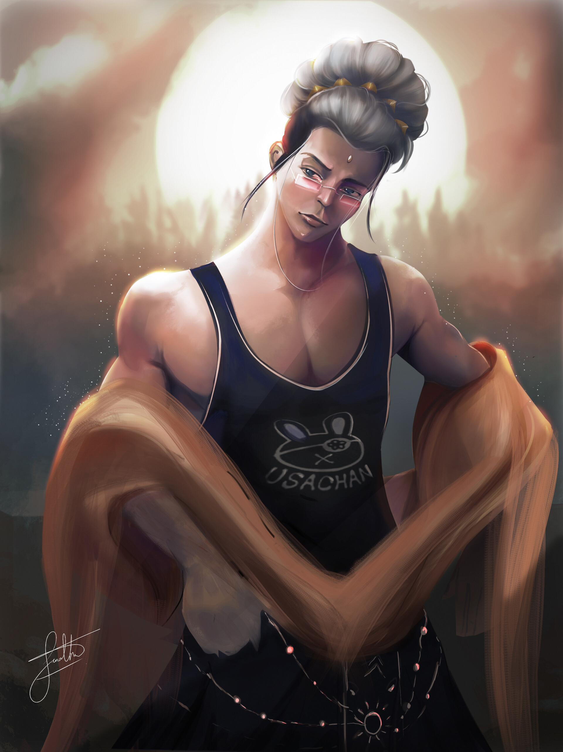 ArtStation - RECORD OF RAGNAROK's Lord buddha