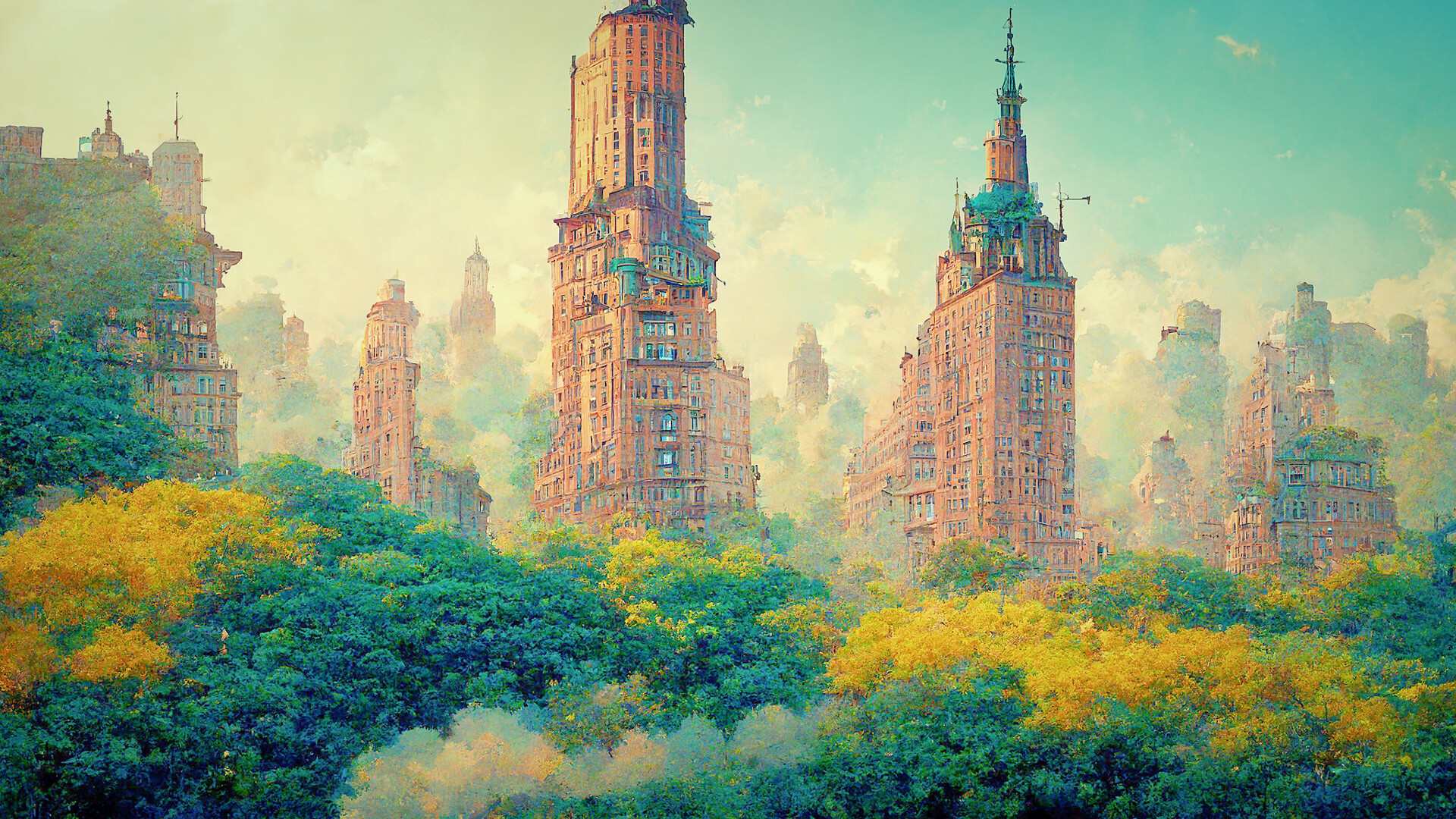 ArtStation - Natural New York