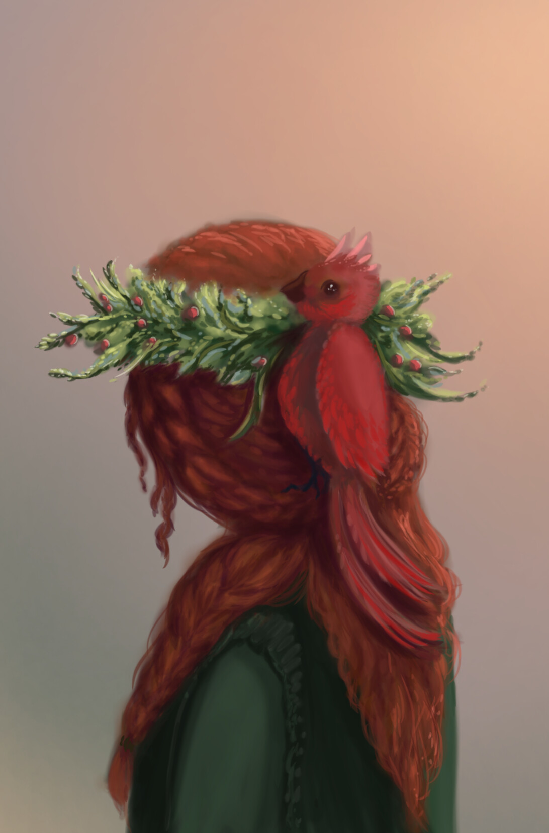 ArtStation - red bird~