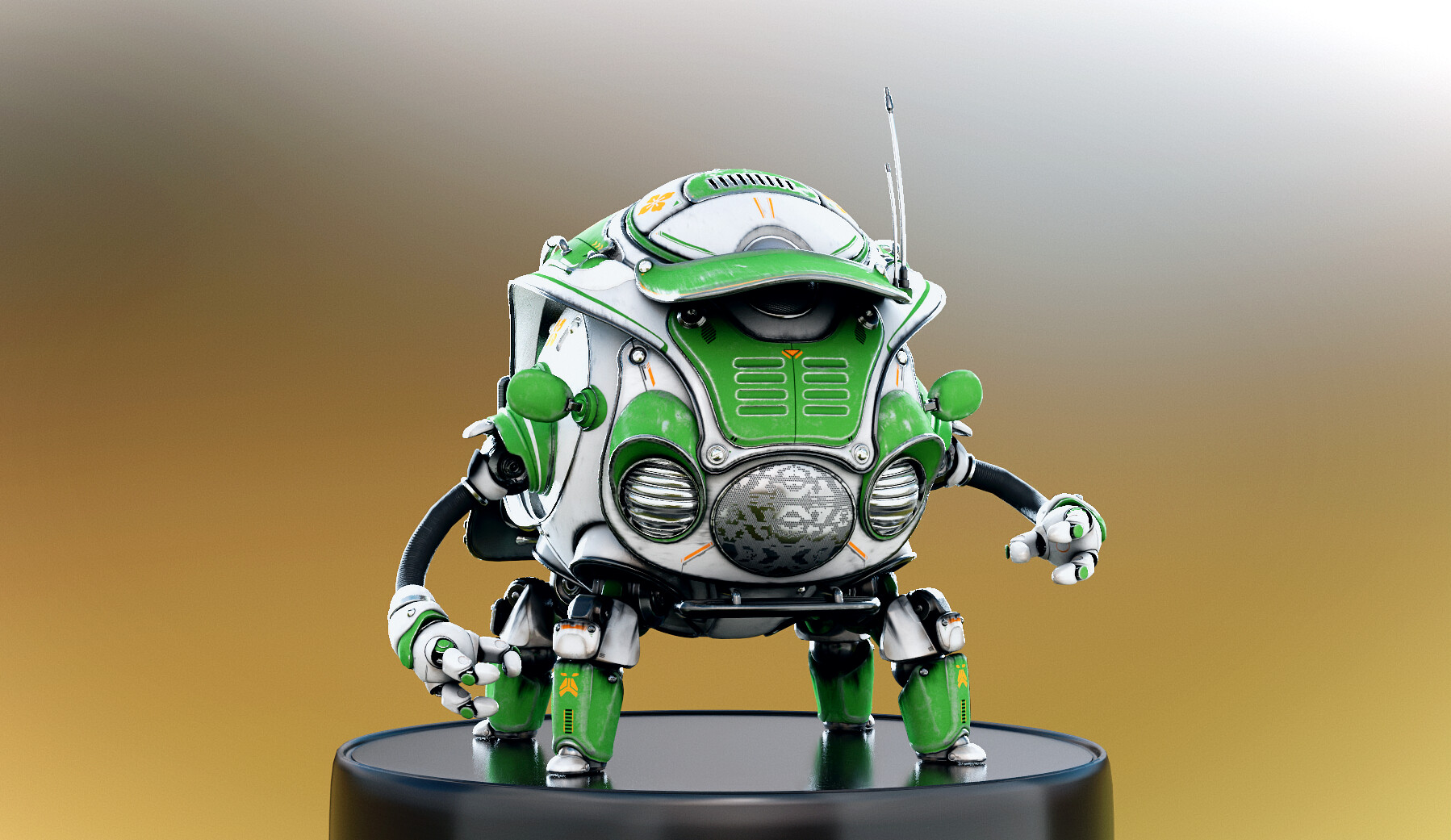 ArtStation - Adam bot from project We Thrive Together (concept design ...