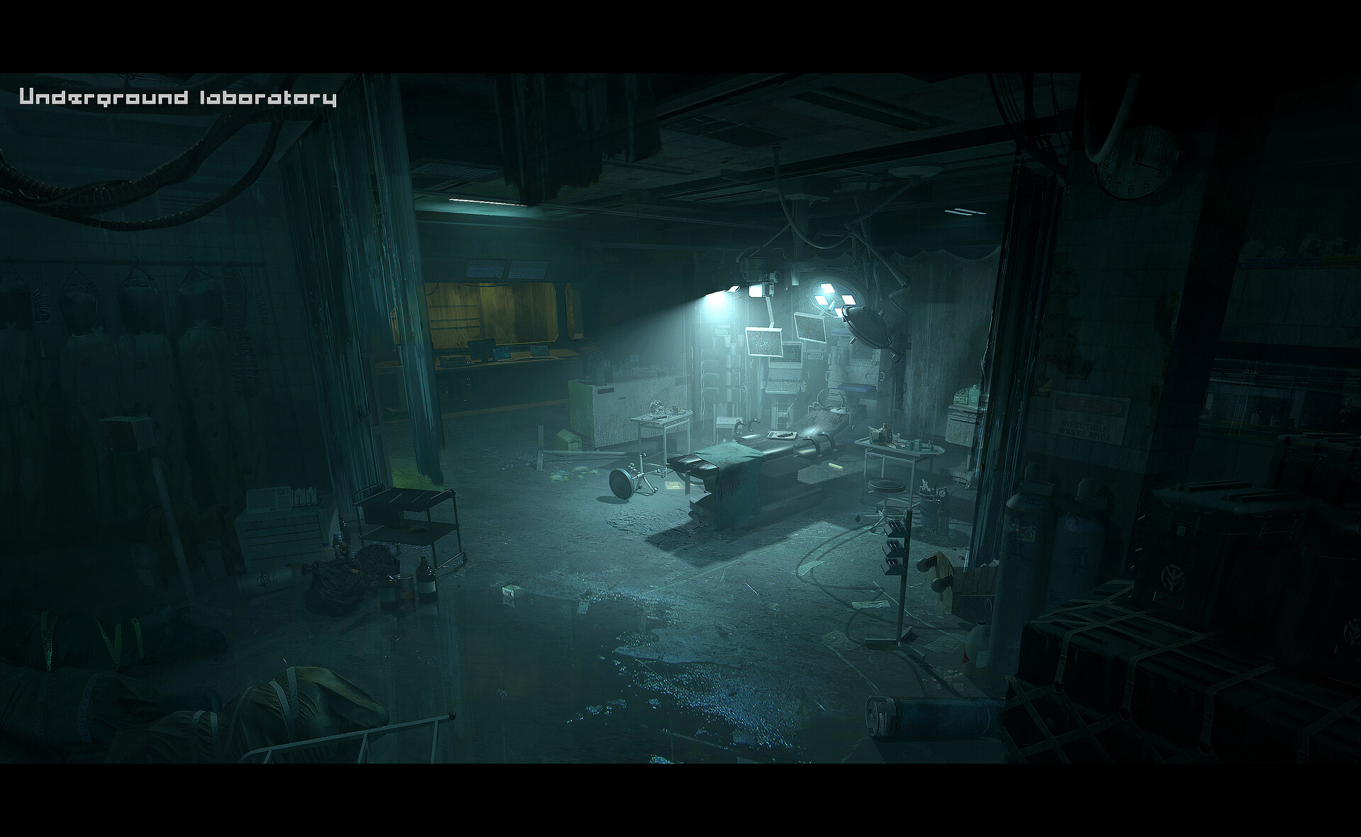 ArtStation - Underground Laboratory