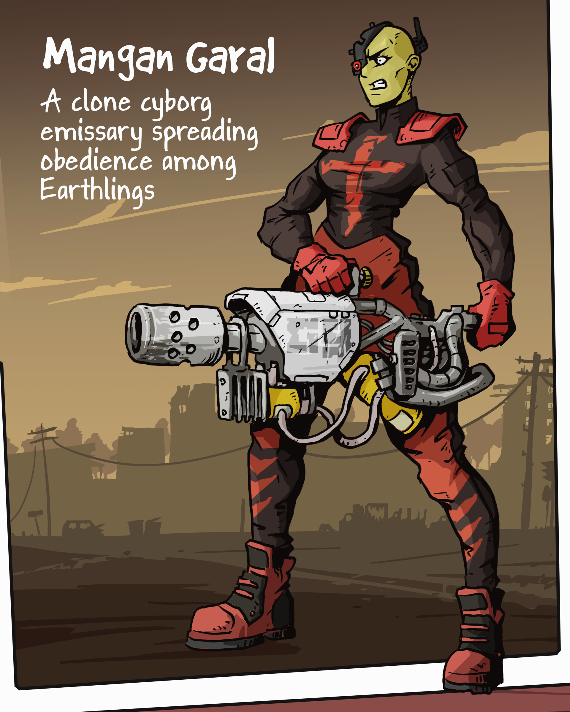 ArtStation - Cyborg priest